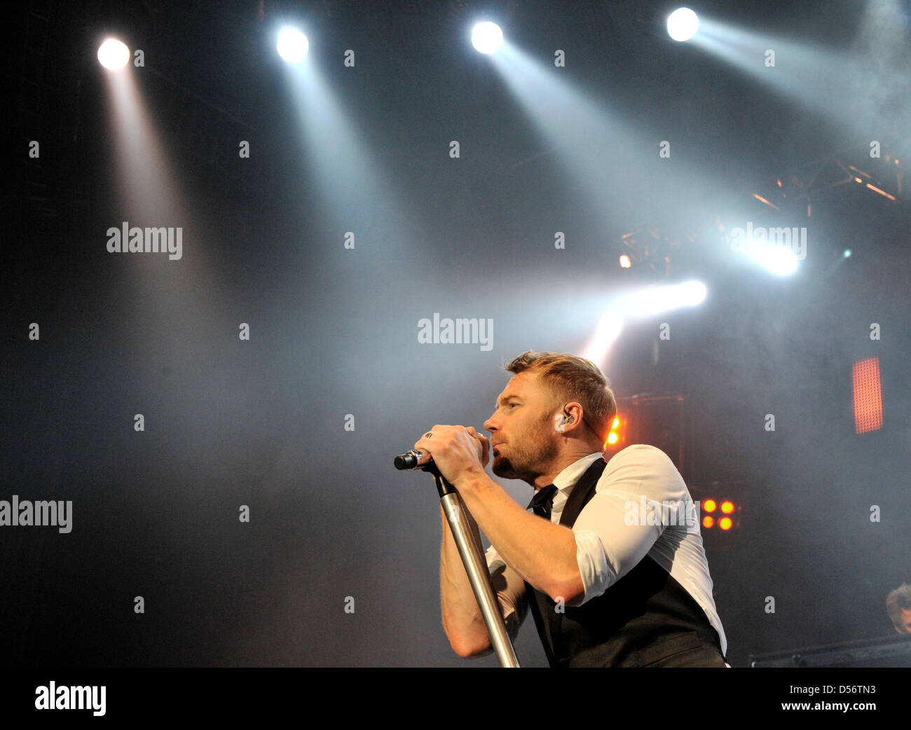 Irish singer Ronan Keating, former member of boy group 'Boyzone ...