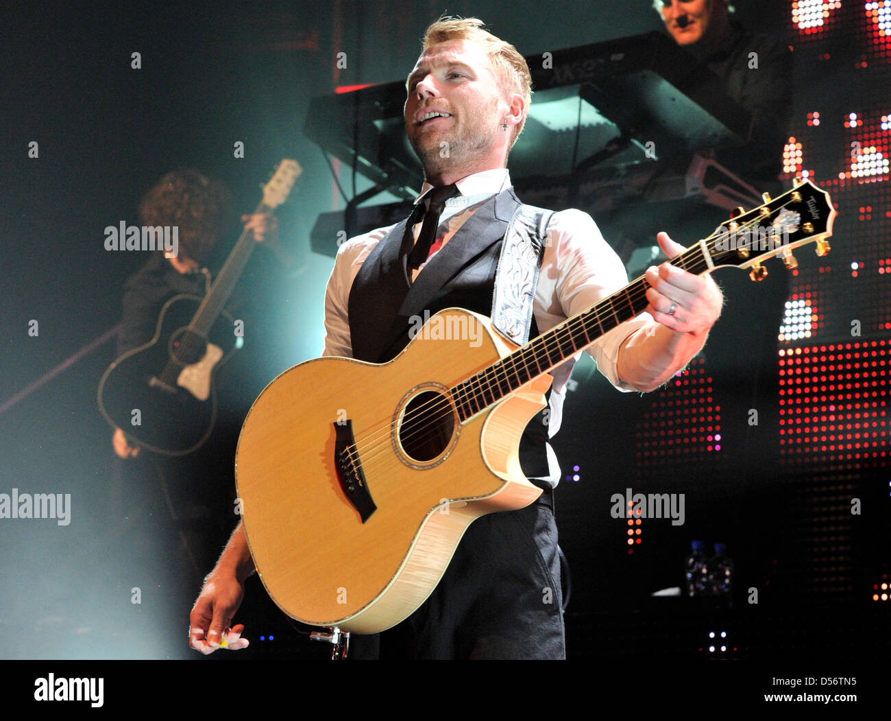 Irish singer Ronan Keating, former member of boy group 'Boyzone ...