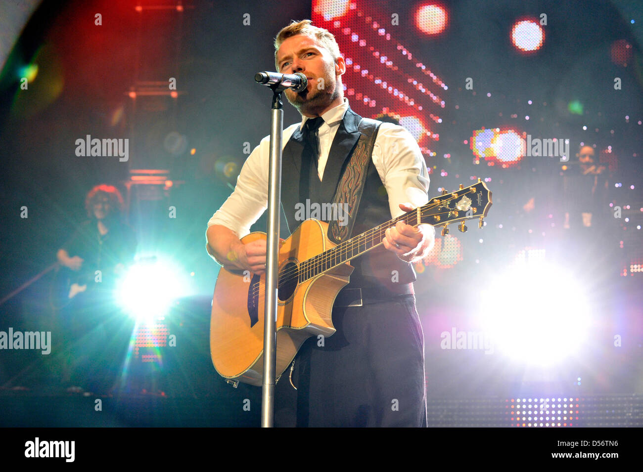 Irish singer Ronan Keating, former member of boy group 'Boyzone ...