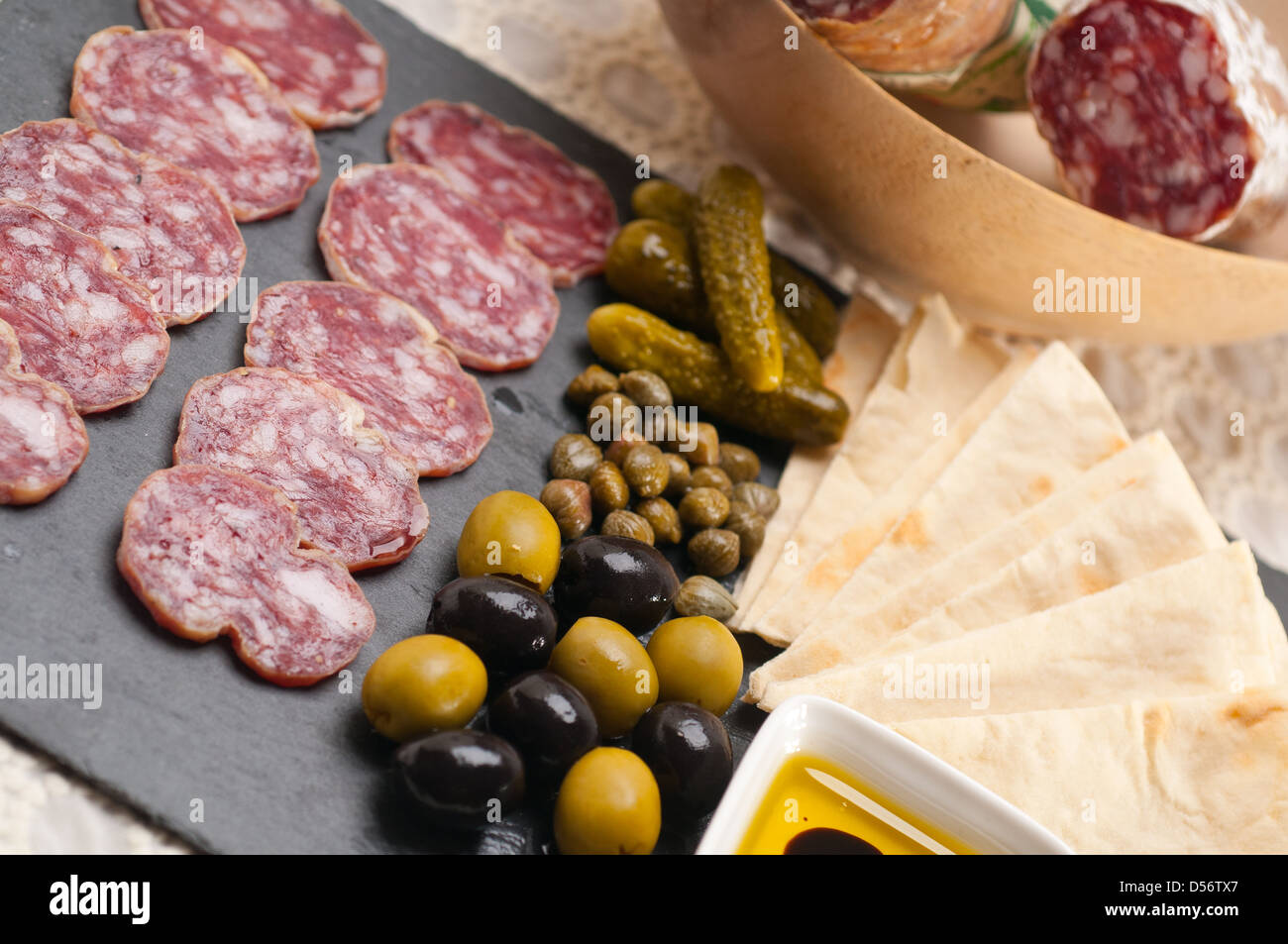 Bread with cold cuts hi-res stock photography and images - Alamy