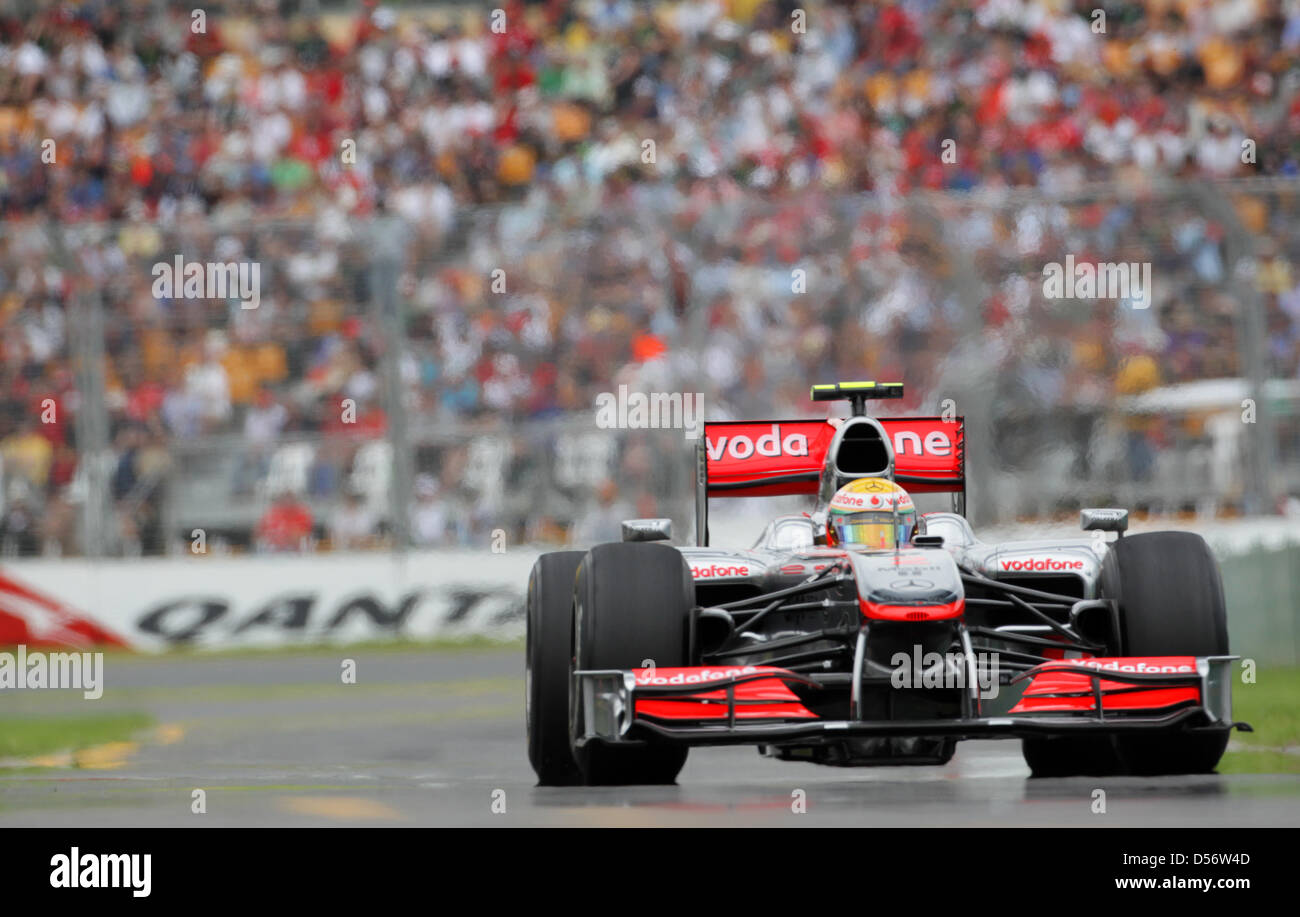 Lewis hamilton australia 2010 hi-res stock photography and images - Alamy