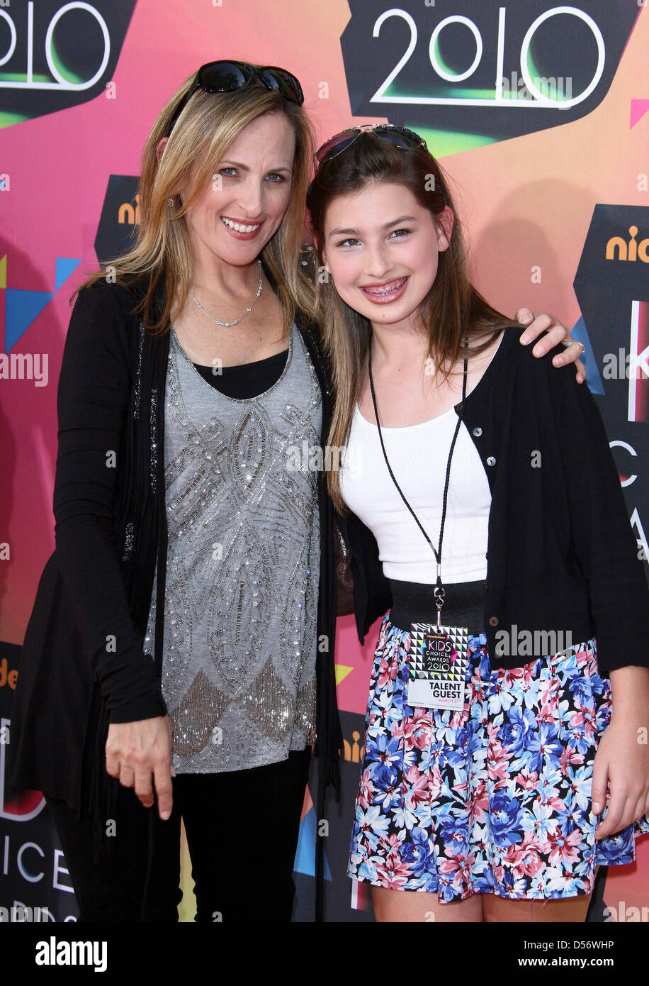 Actress Marlee Matlin (L) and her daughter Sara Rose arrive at ...