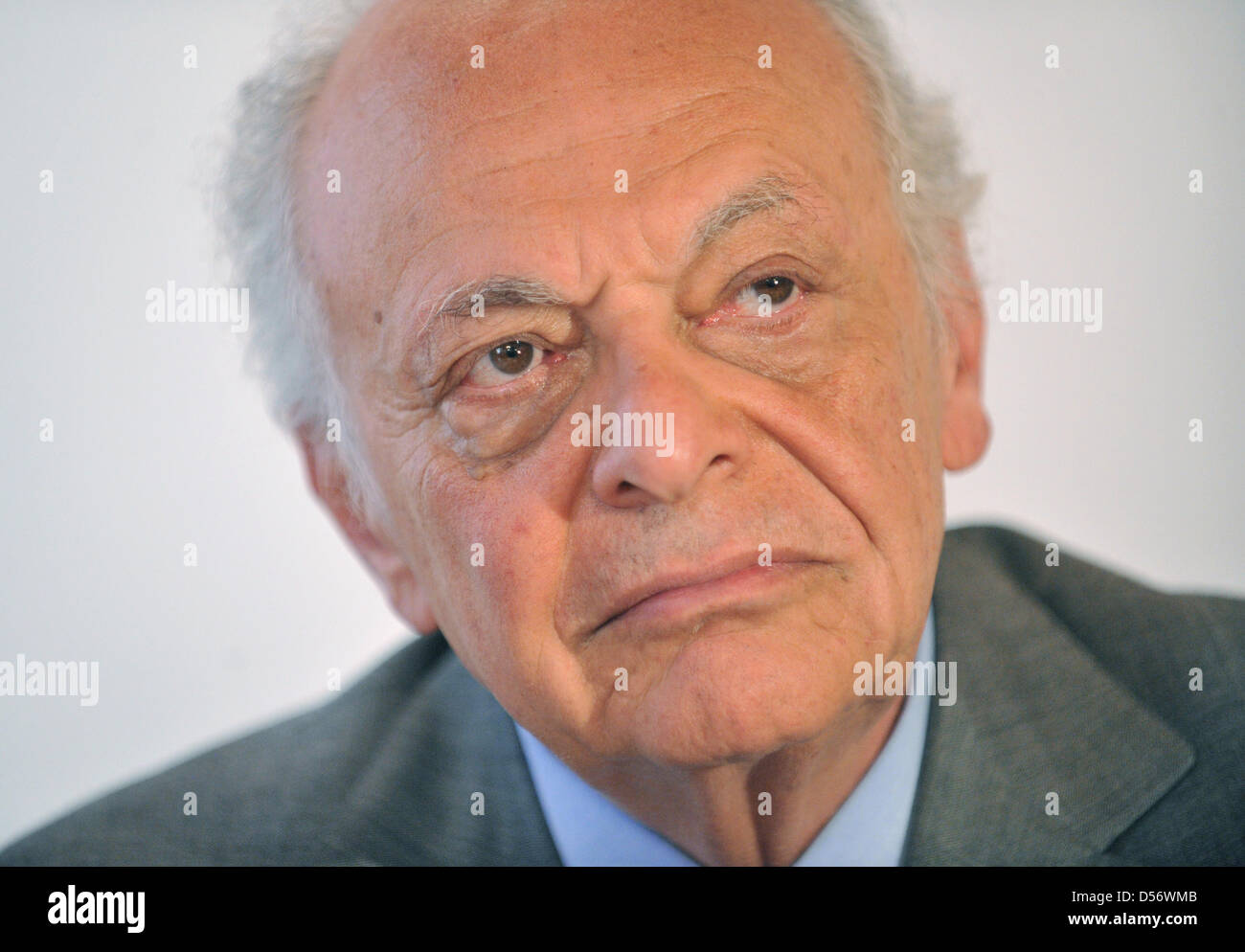 US conductor Lorin Maazel attends a press conference in Munich, Germany ...