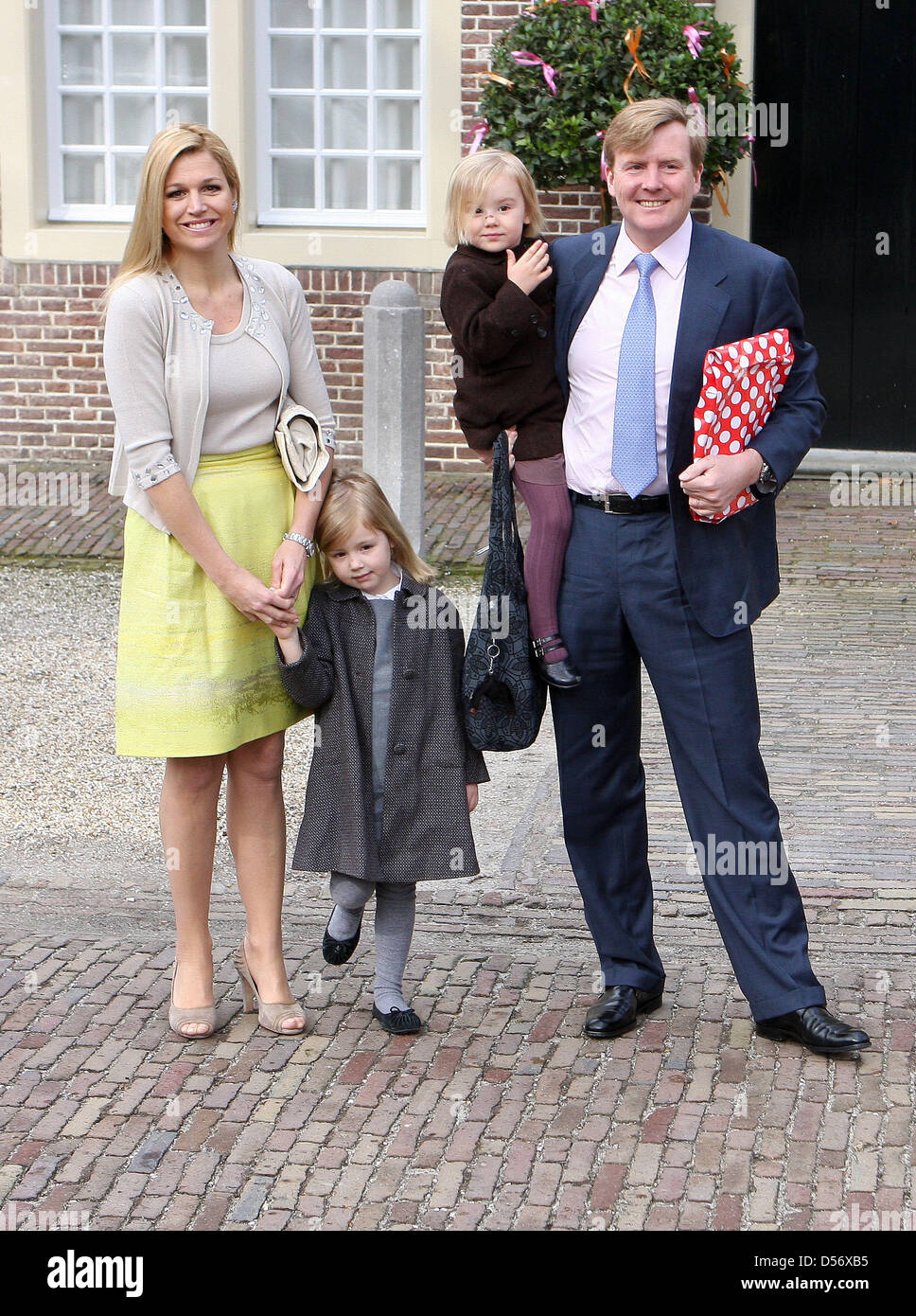 Eliane Sophia Carolina van Vollenhoven (C), daughter of Prince Floris ...