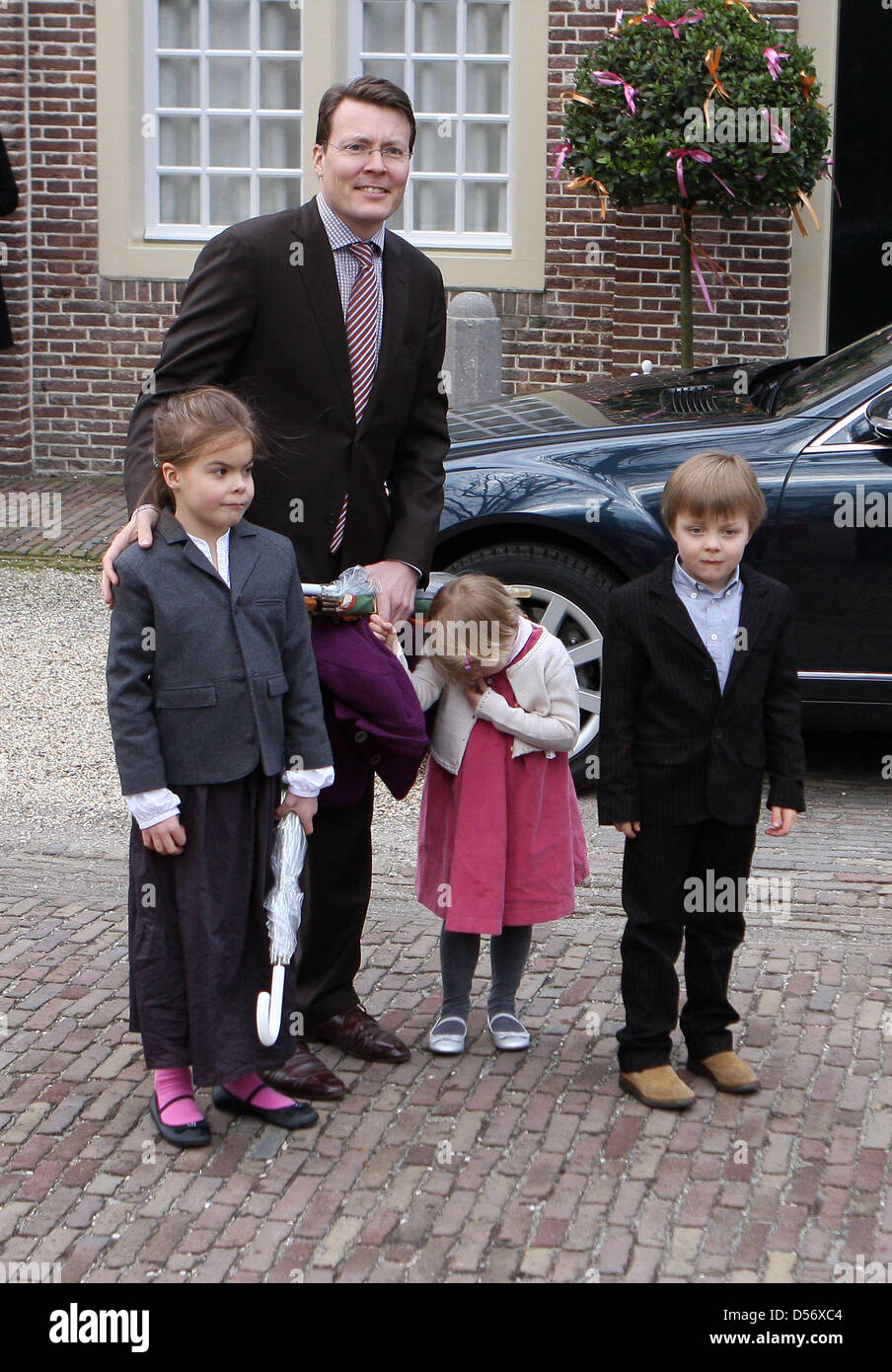 Eliane Sophia Carolina van Vollenhoven (C), daughter of Prince Floris ... Eliane Sophia Carolina van Vollenhoven (C), daughter of Prince Floris ...