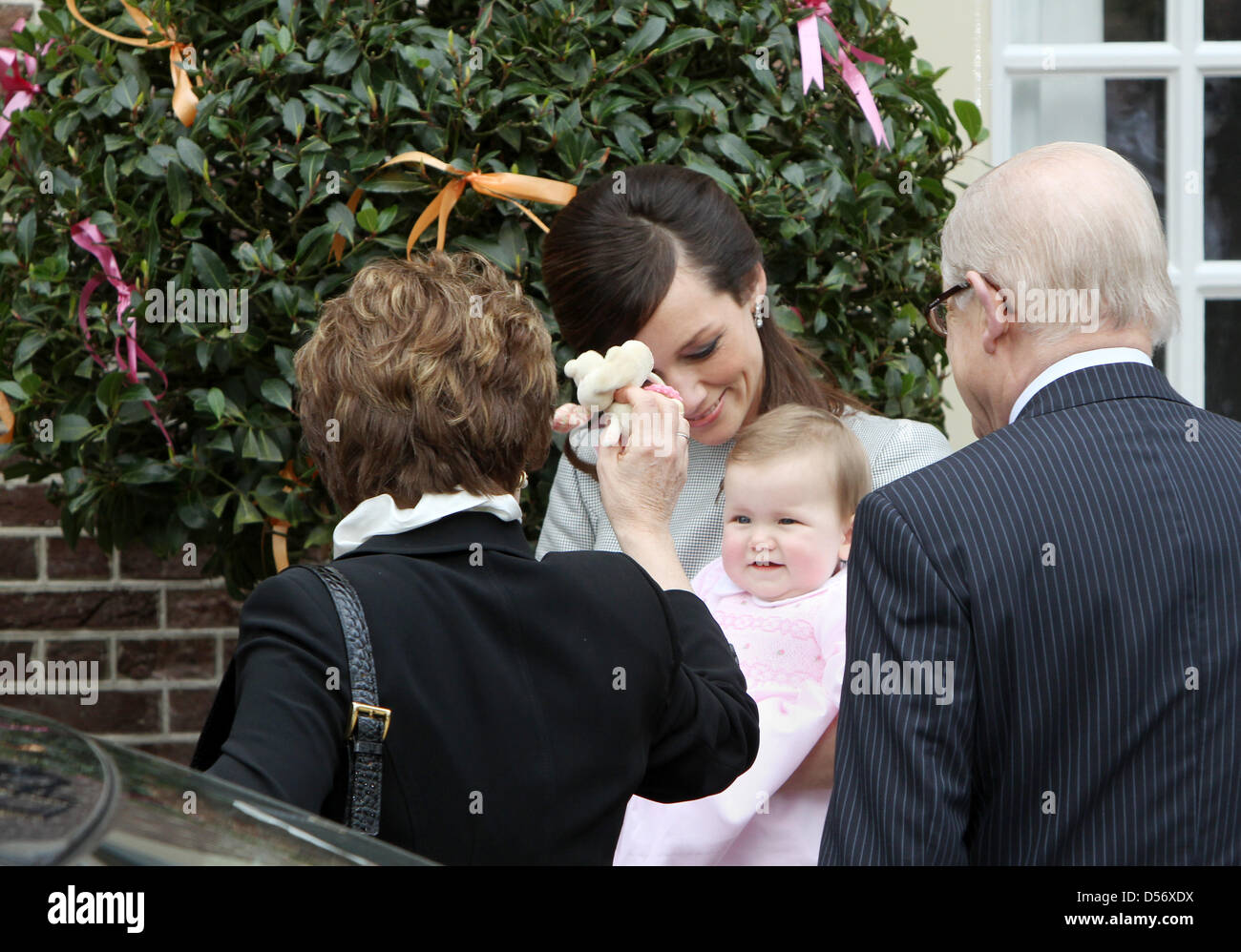 Eliane Sophia Carolina van Vollenhoven (C), daughter of Prince Floris ... Eliane Sophia Carolina van Vollenhoven (C), daughter of Prince Floris ...