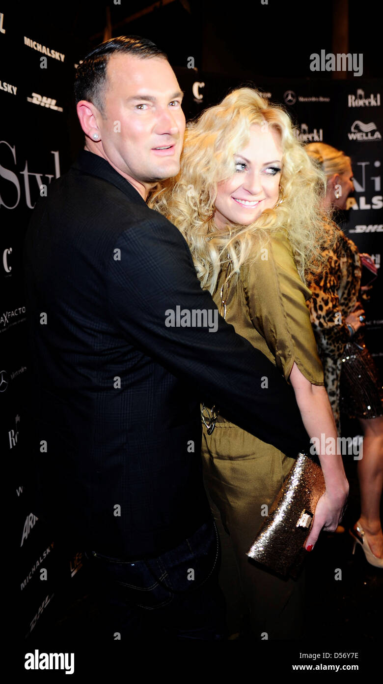 Michael Michalsky, Jenny Elvers-Elbertzhagen Mercedes-Benz Fashion Week ...