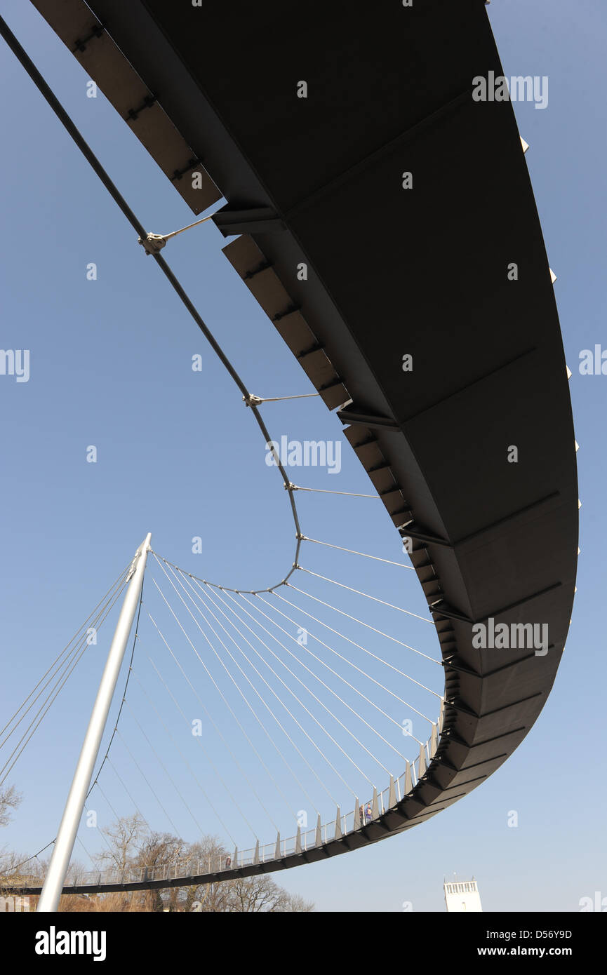 A detail of one winner of German Bridge Design Award 2010, the ...