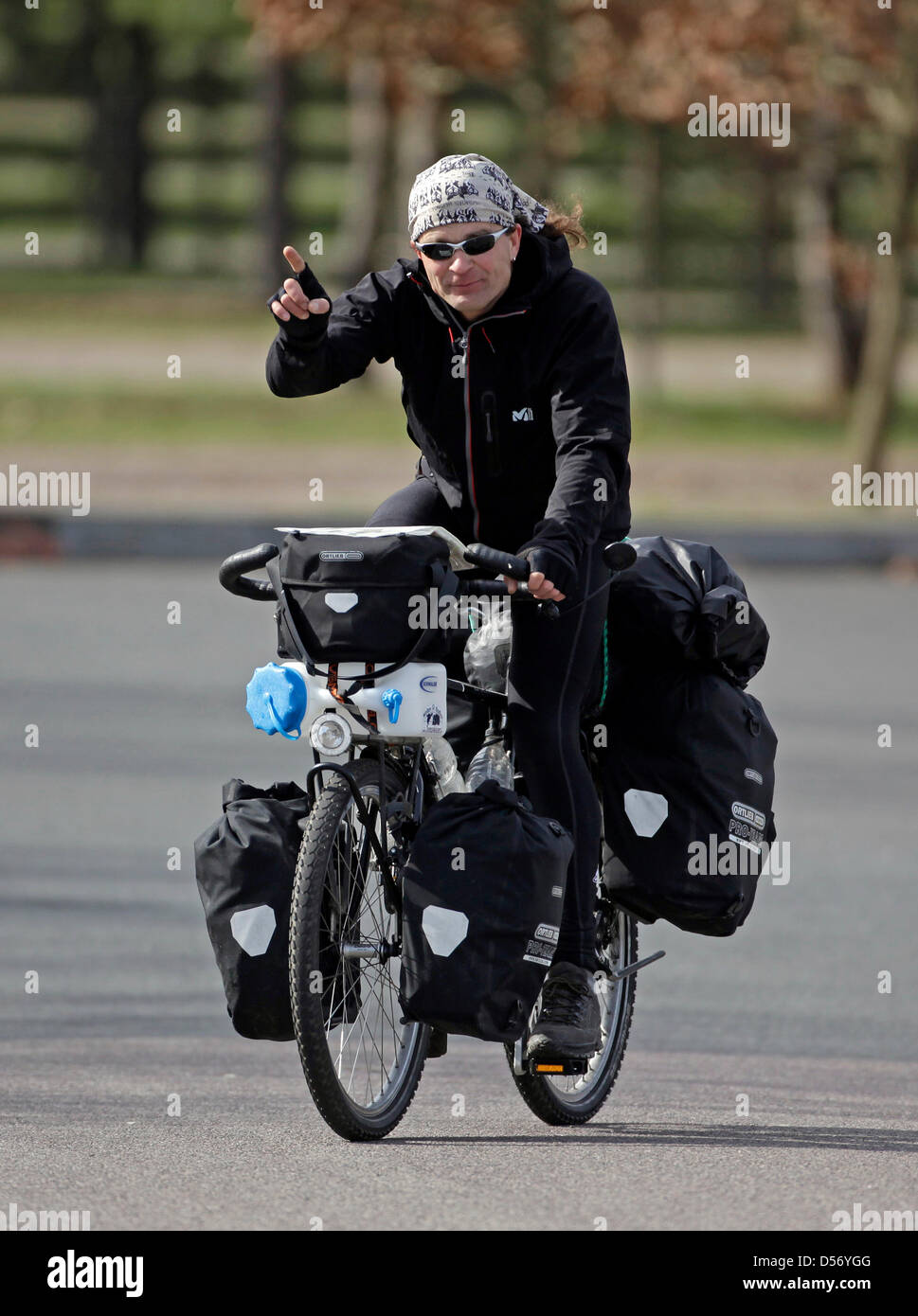 Extreme athlete Thomas Meixner sets out for his journey to Russia in ...