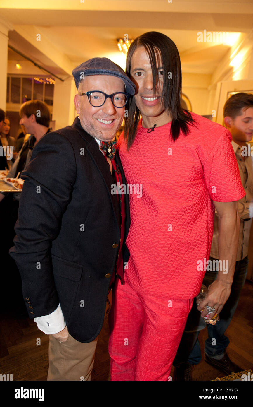 Thomas Rath, Jorge Gonzalez at Mercedes-Benz Fashion Week Berlin Autumn ...