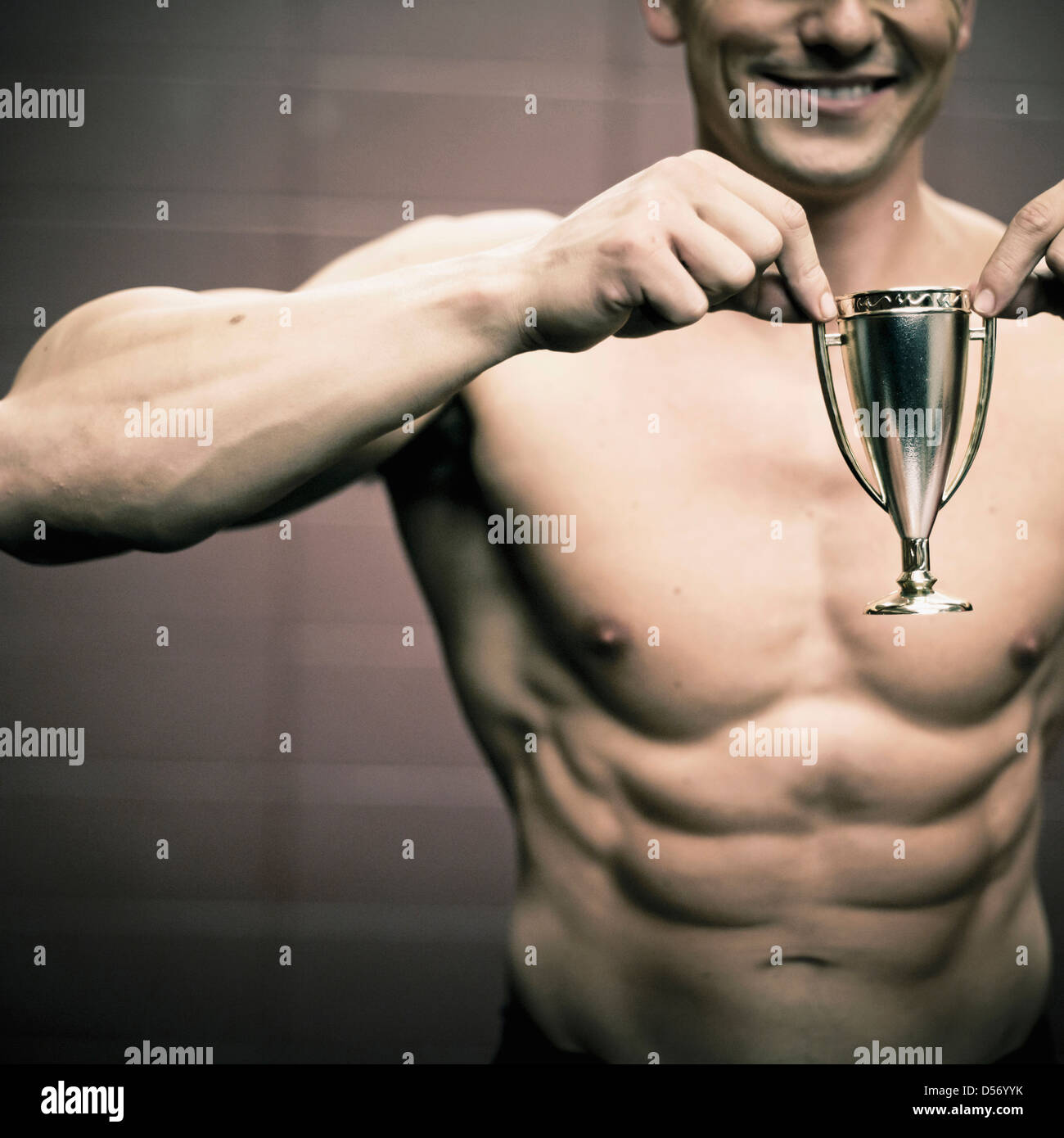 Athlete Trophy High Resolution Stock Photography and Images - Alamy