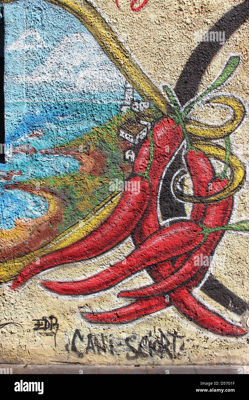 Chili pepper drawing hi-res stock photography and images - Alamy