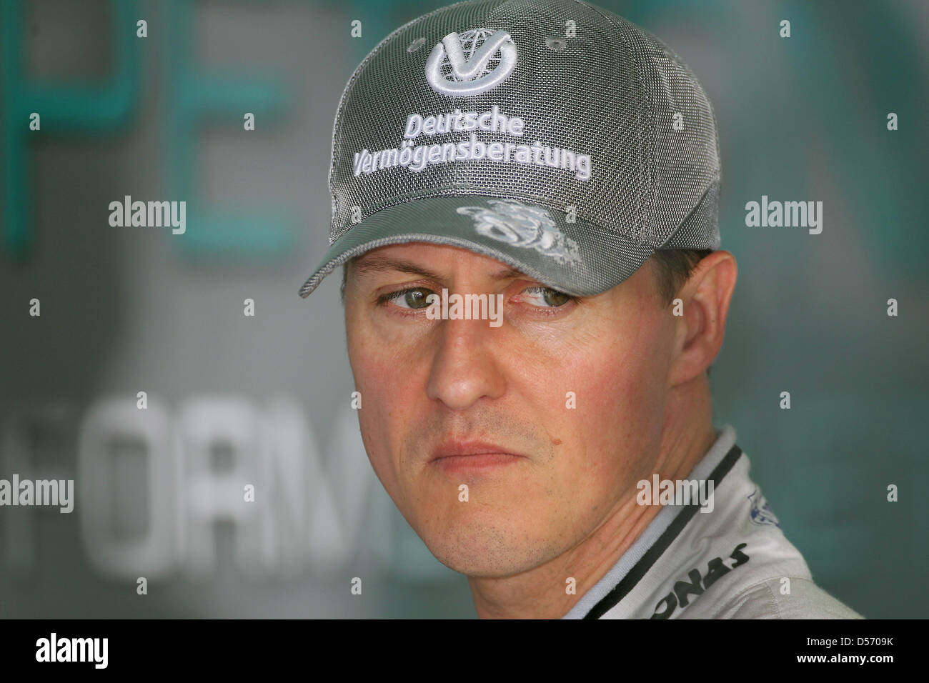 Michael schumacher during practice for the malaysian grand prix hi-res ...
