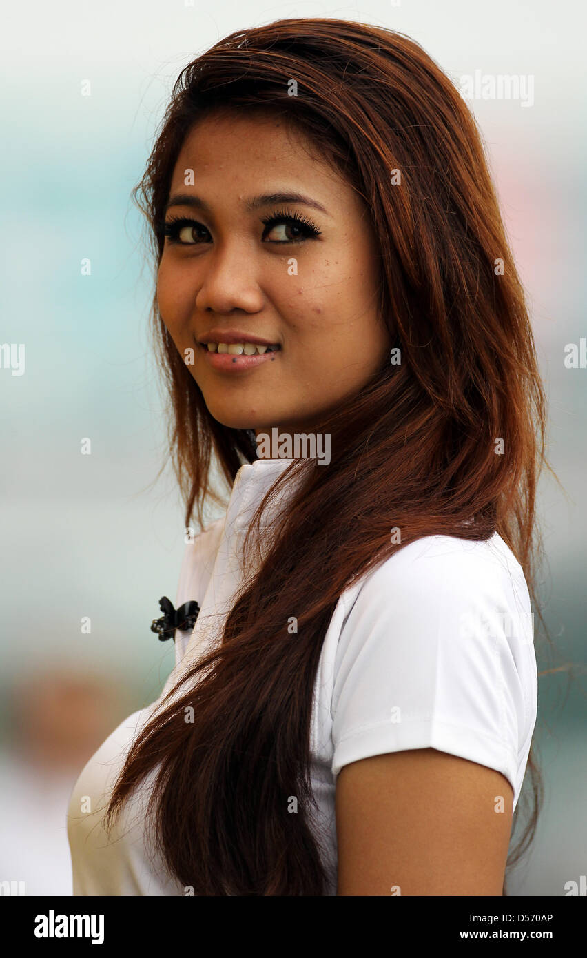 Malaysian grid girls malaysian grand hi-res stock photography and images - Alamy