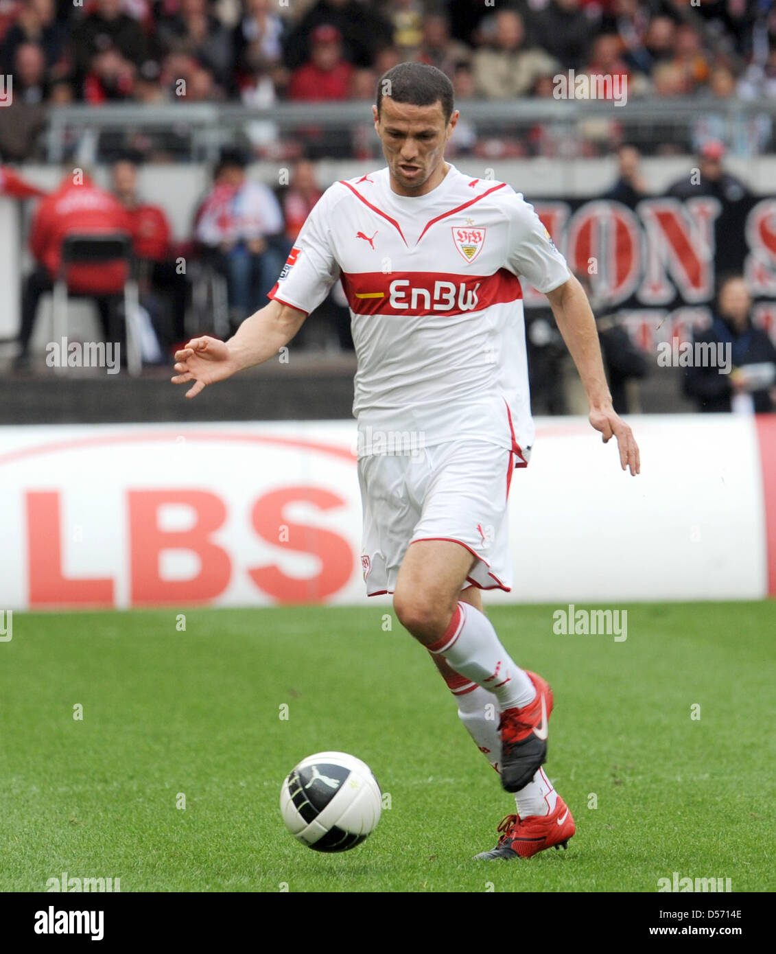 Stuttgart's Khalid Boulahrouz shown in action during the German ...