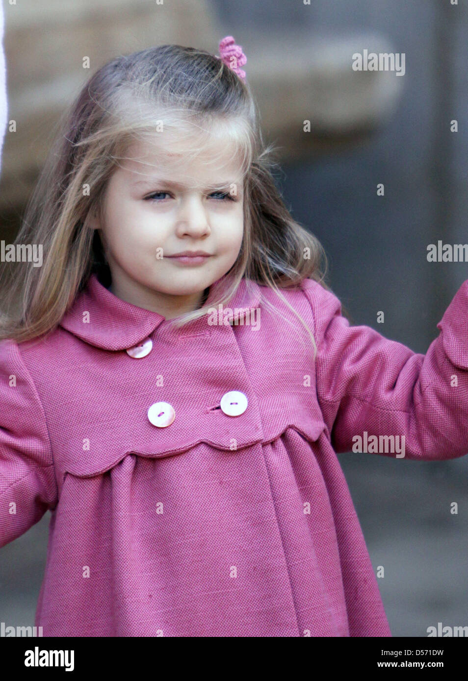 Spanish Princess Leonor attends Easter Mass at Cathredral of Palma de ...