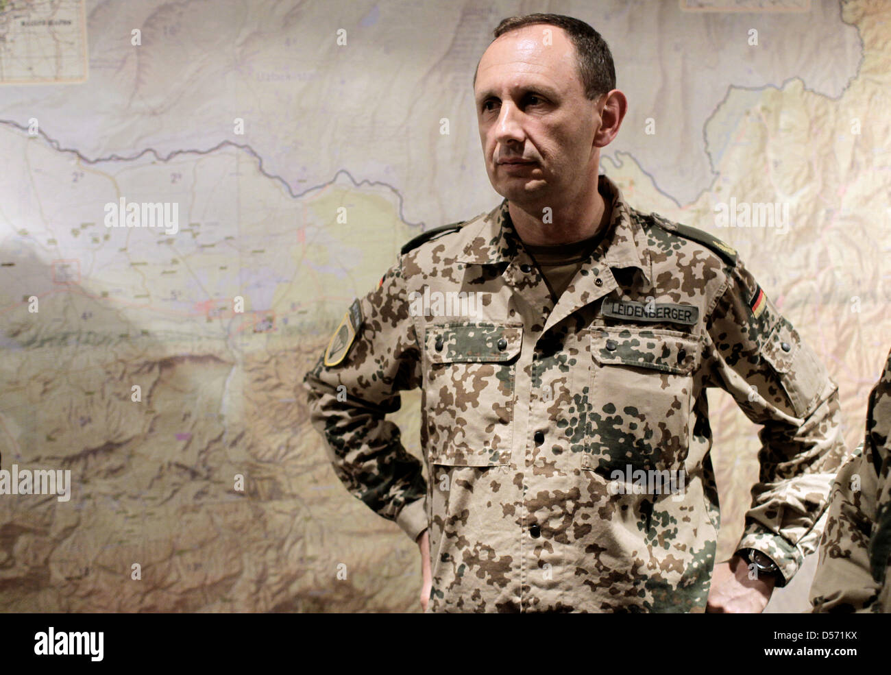 The ISAF commander in northern Afghanistan, German brigadier Frank ...