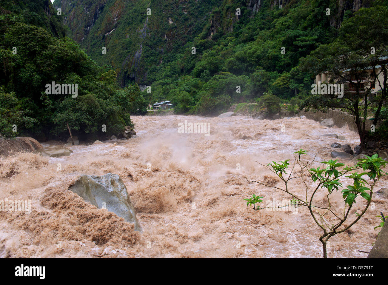 Raging torrents urubamba river hi-res stock photography and images - Alamy