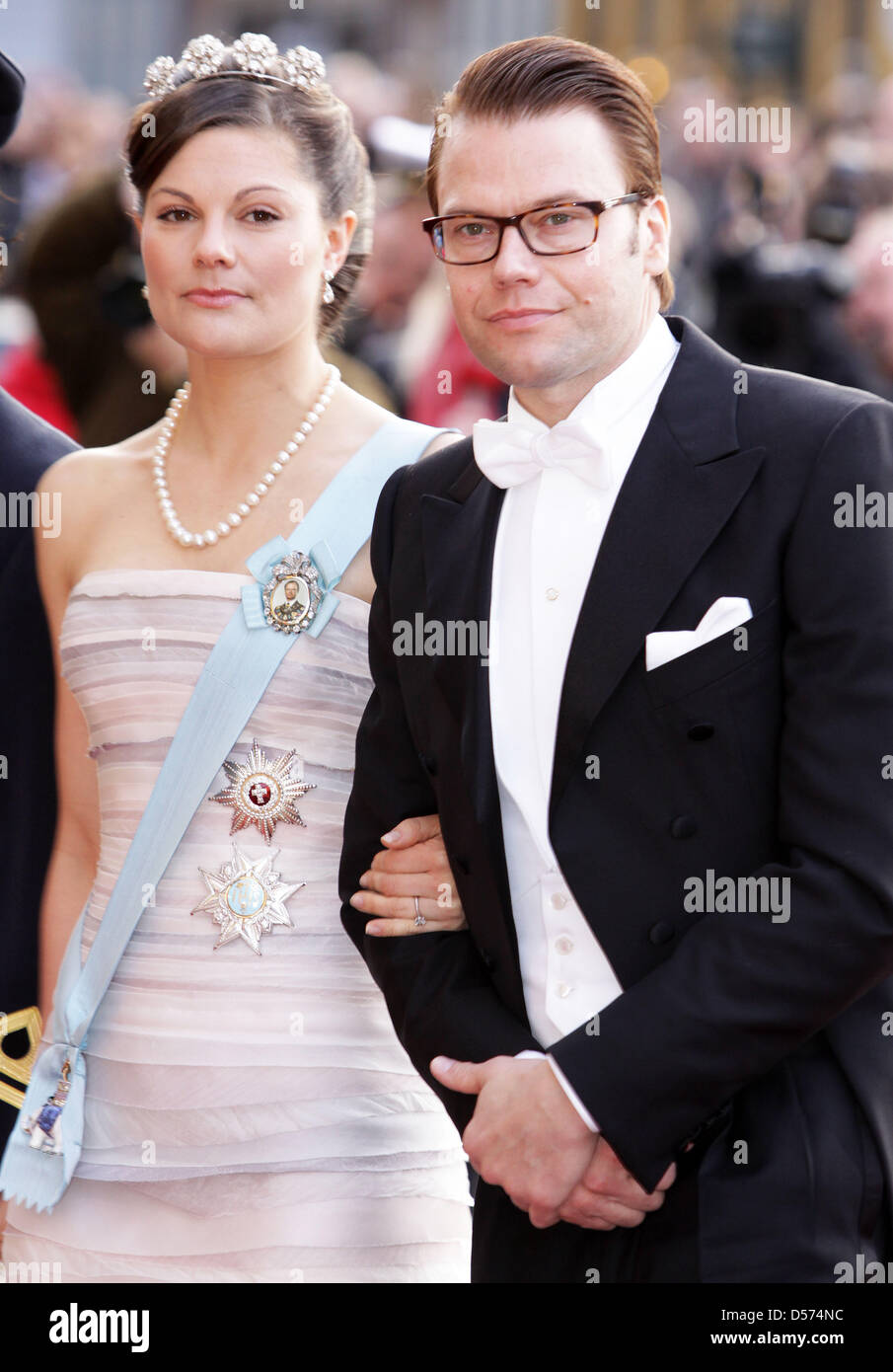 Swedish Crown Princess Victoria and her fiancee Daniel Westling attend ...