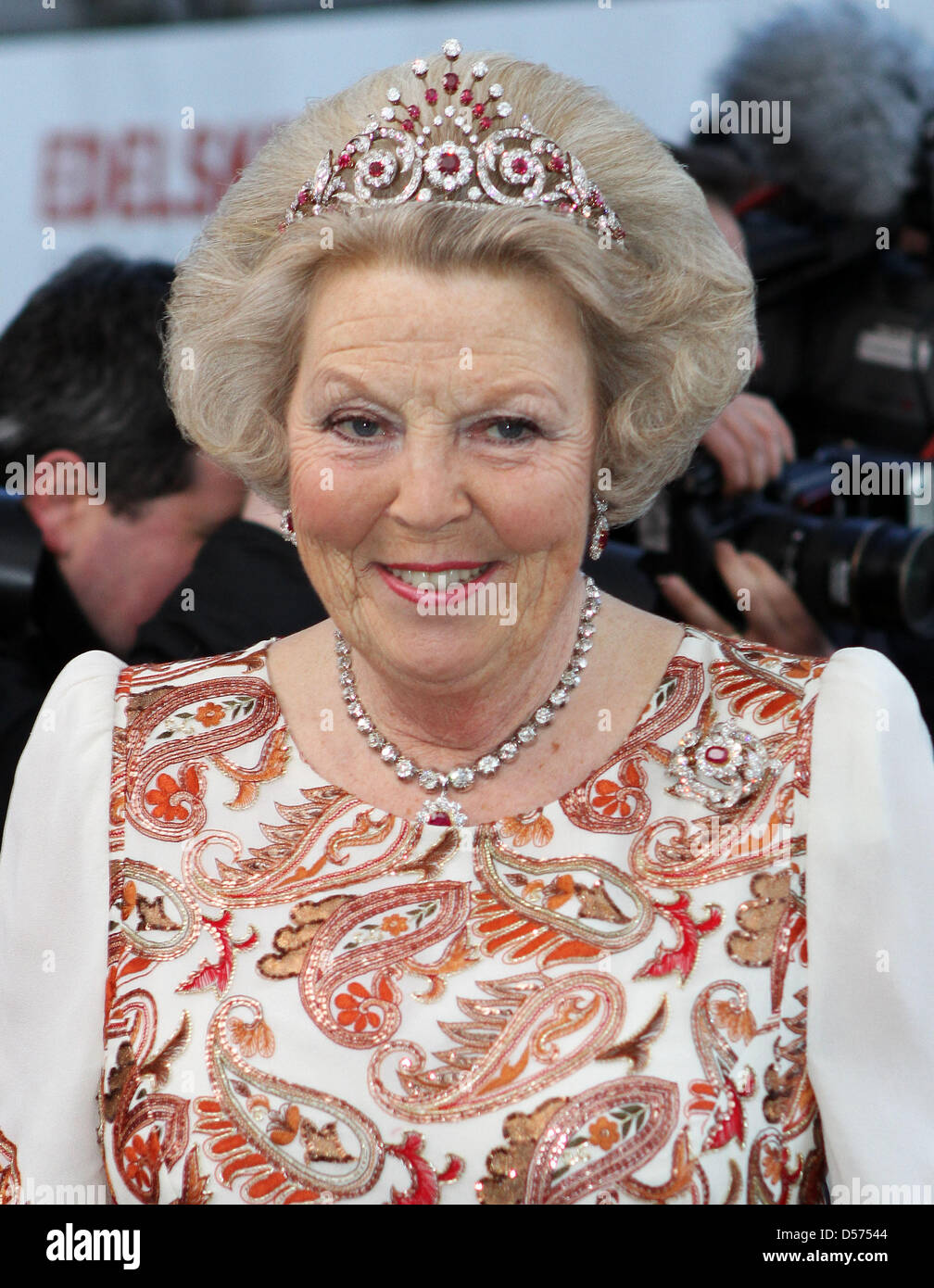 Gala on 70th birthday of queen margrethe ii of denmark hi-res stock ...