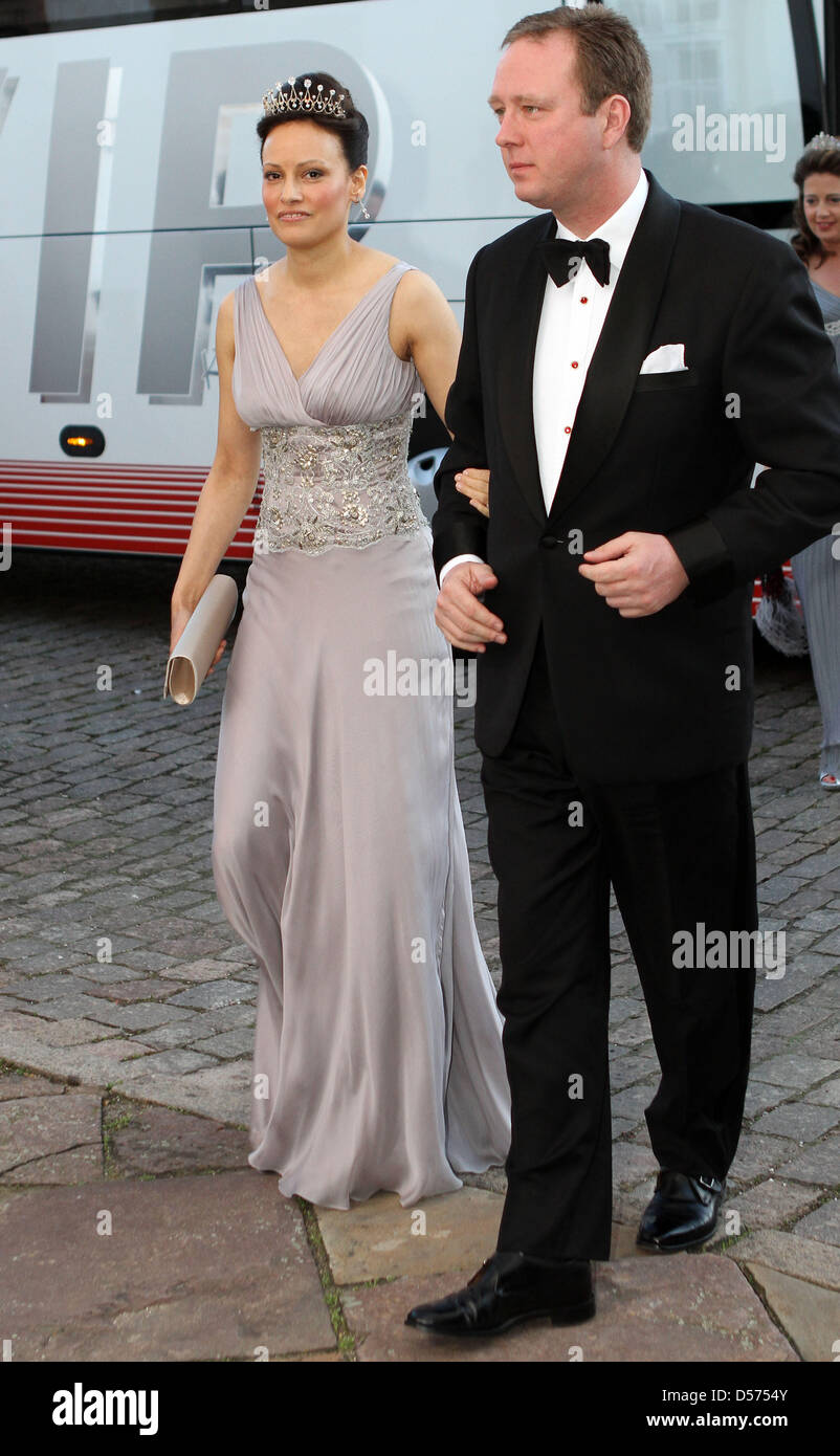 Prince Gustav zu Sayn-Wittgenstein-Berleburg and his partner Carina ...