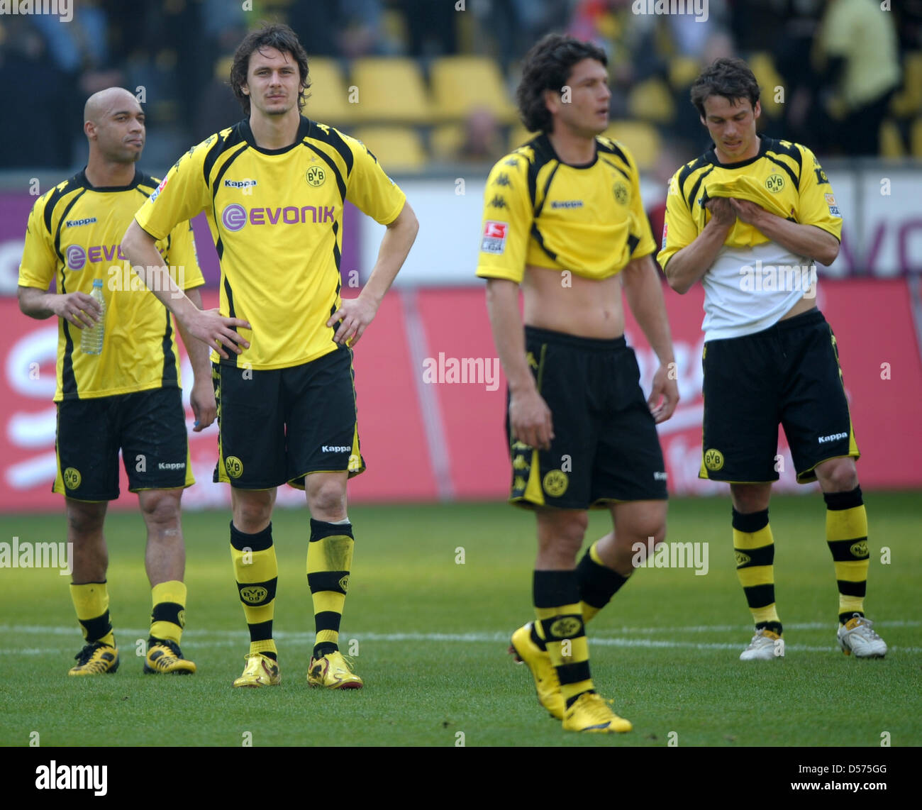Neven subotic borussia dortmund after hi-res stock photography and ...
