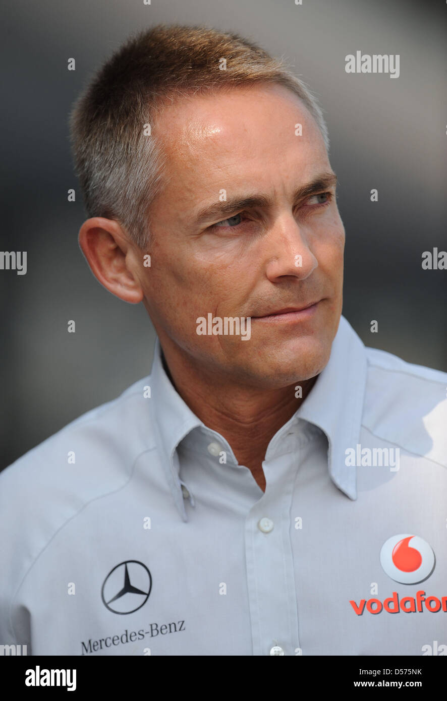 McLaren Mercedes CEO Martin Whitmarsh at Shanghai International Circuit ...