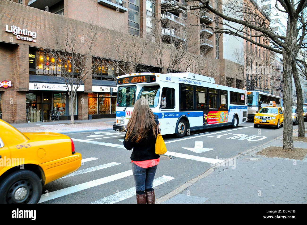 Q32 bus queensboro bridge hi-res stock photography and images - Alamy
