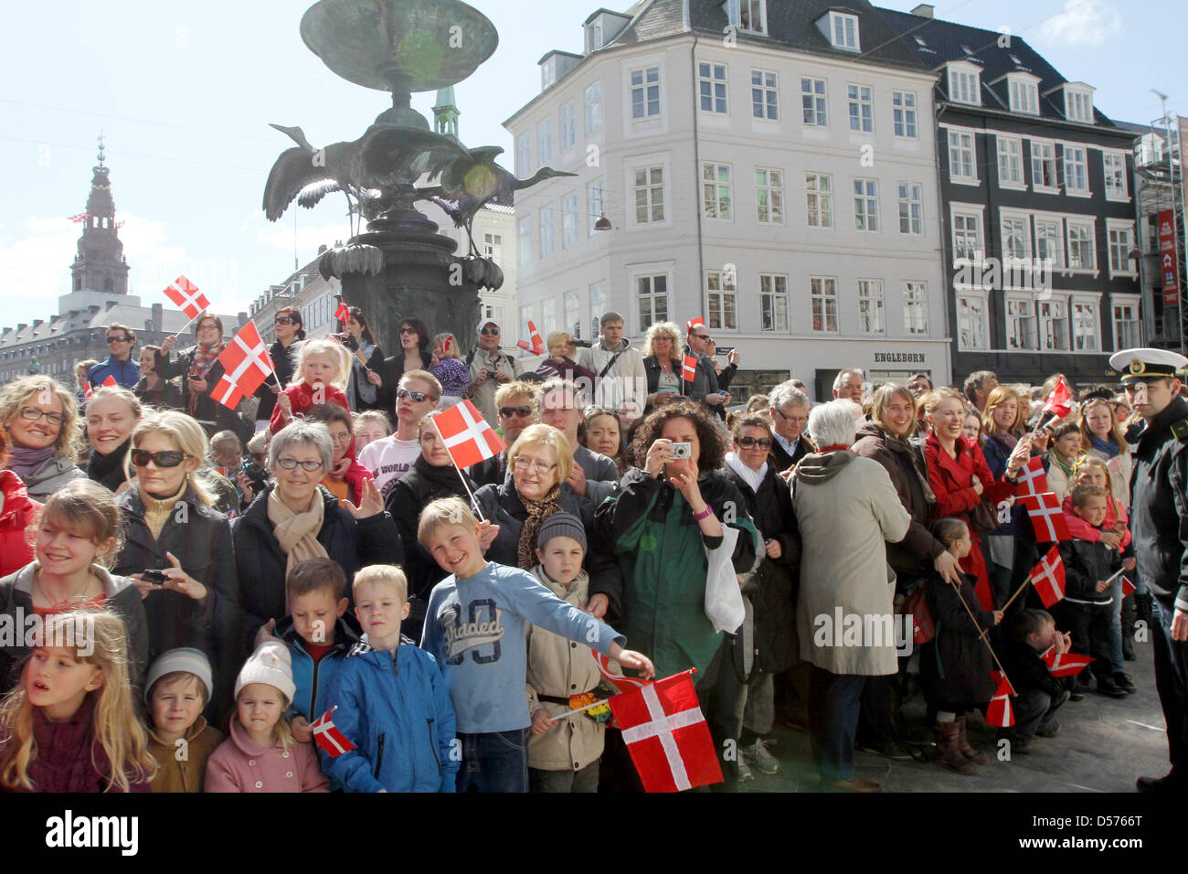 A parade is held during the celebration of Queen's 70th birthday at ...