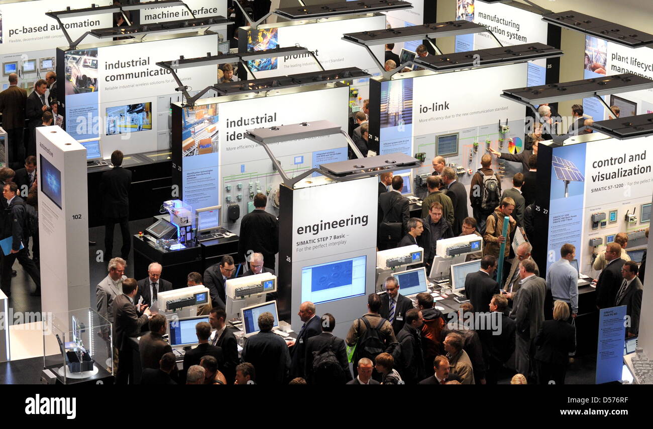 Hannover messe industrial trade fair hi-res stock photography and ...