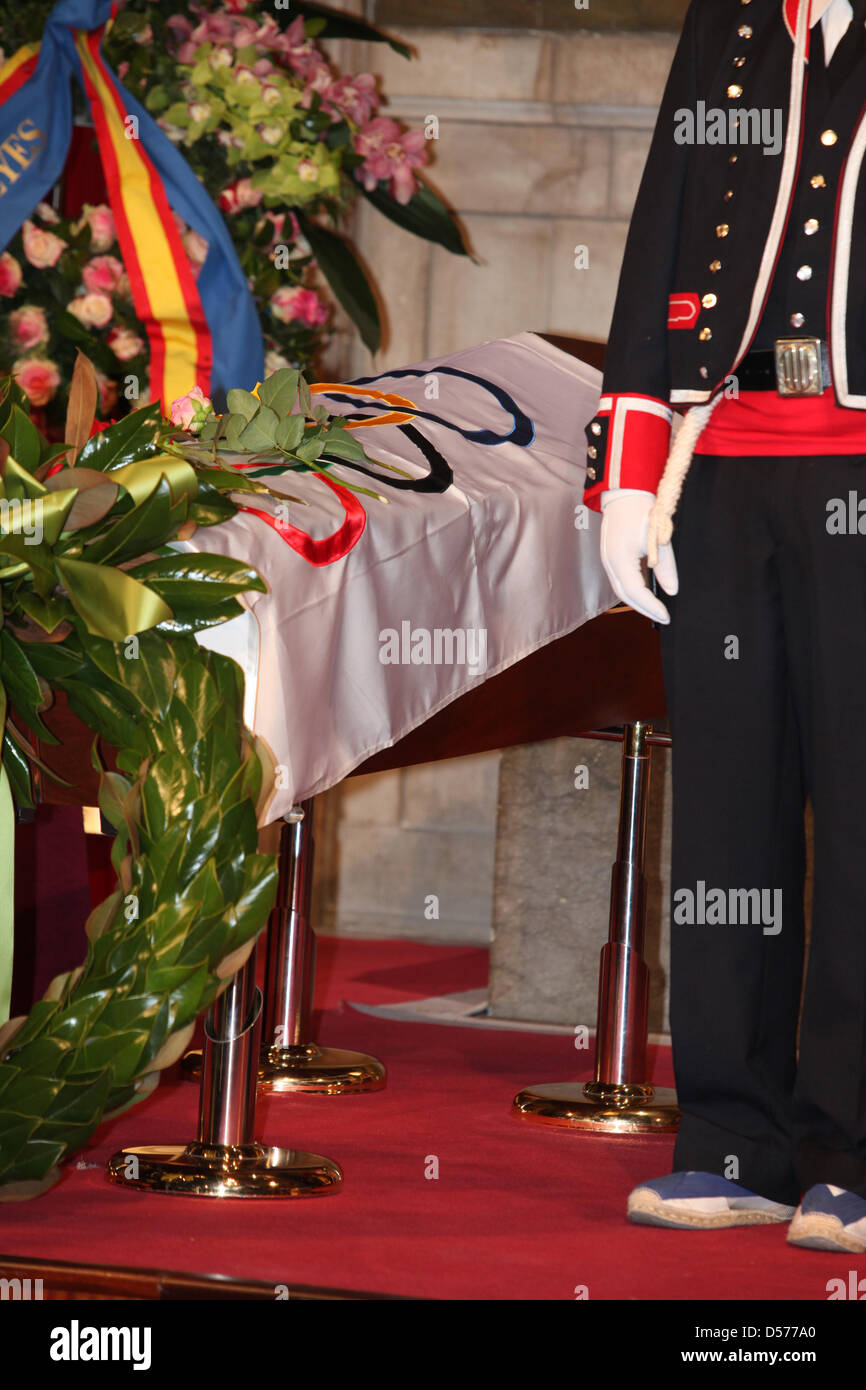 The funeral chapel of former IOC president Juan Antonio Samaranch set ...