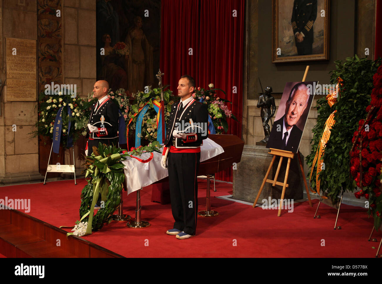 The funeral chapel of former IOC president Juan Antonio Samaranch set ...