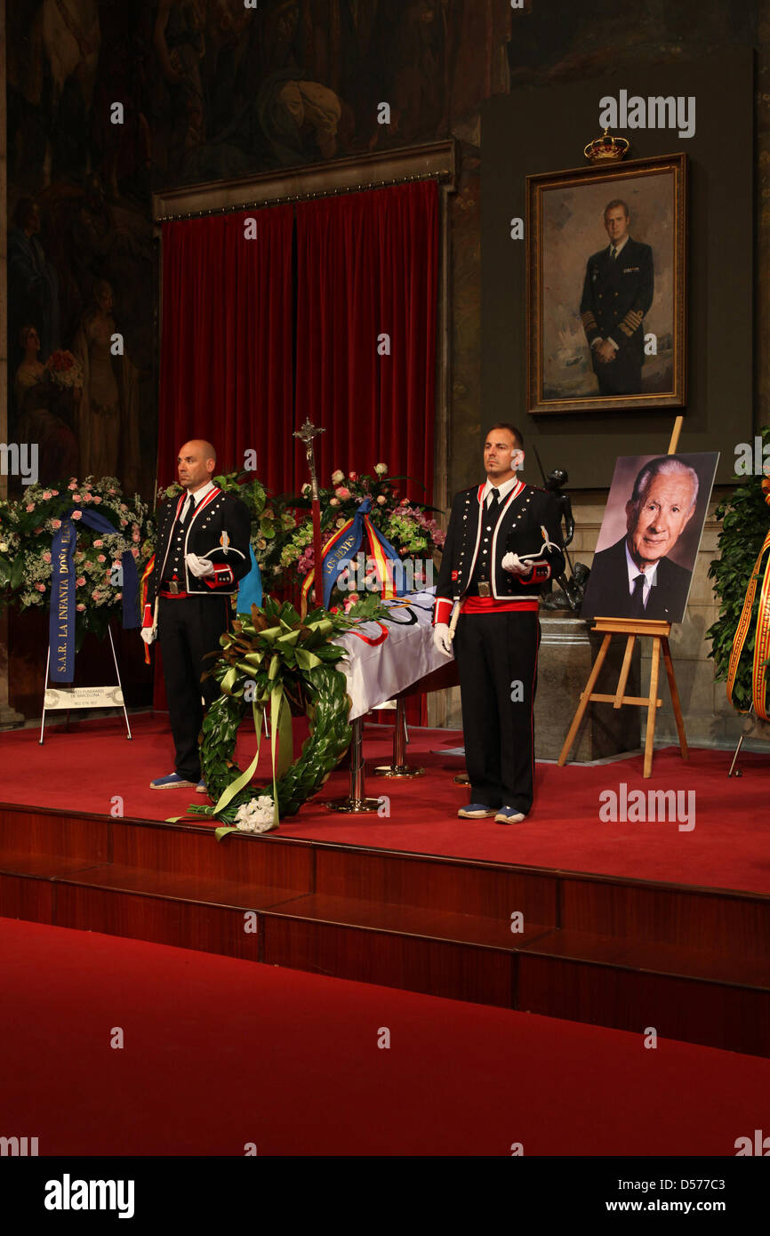 The funeral chapel of former IOC president Juan Antonio Samaranch set ...