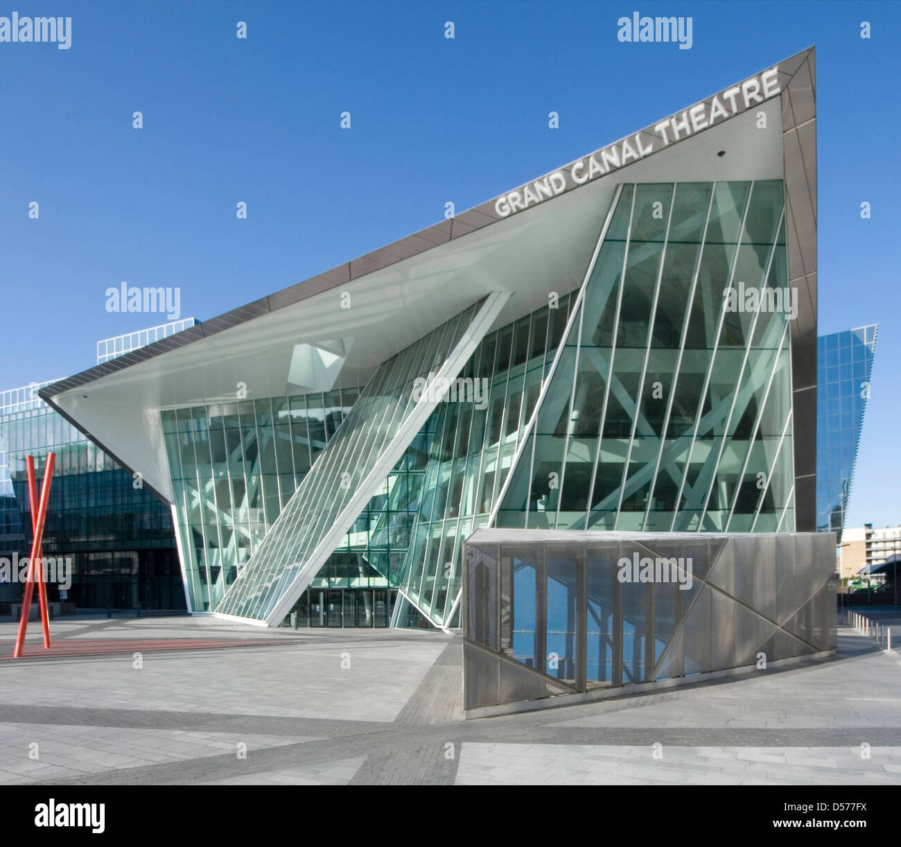 Grand Canal Theatre Dublin Stock Photo - Alamy