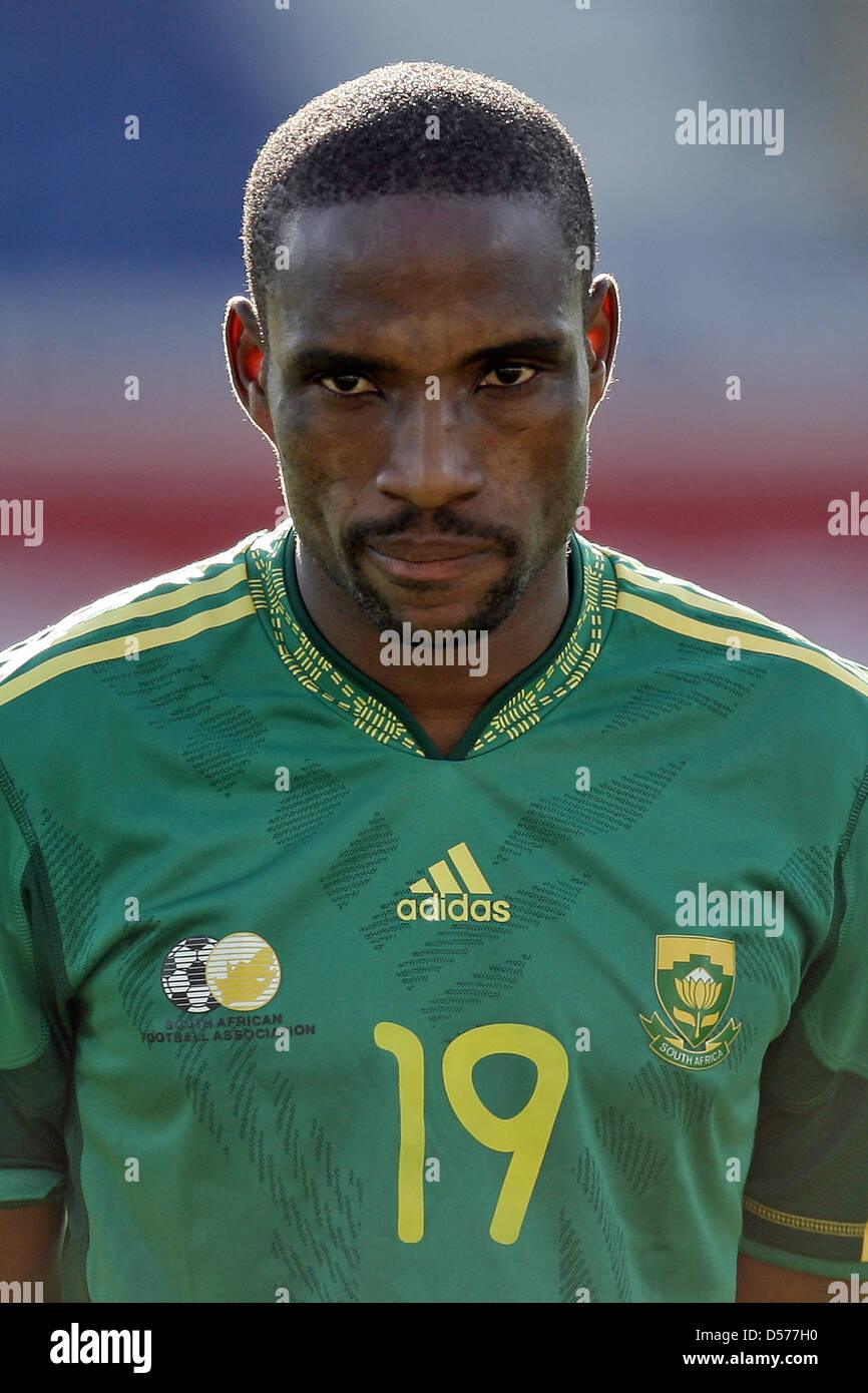 South Africa's Surprise Moriri pictured prior to the friendly match ...