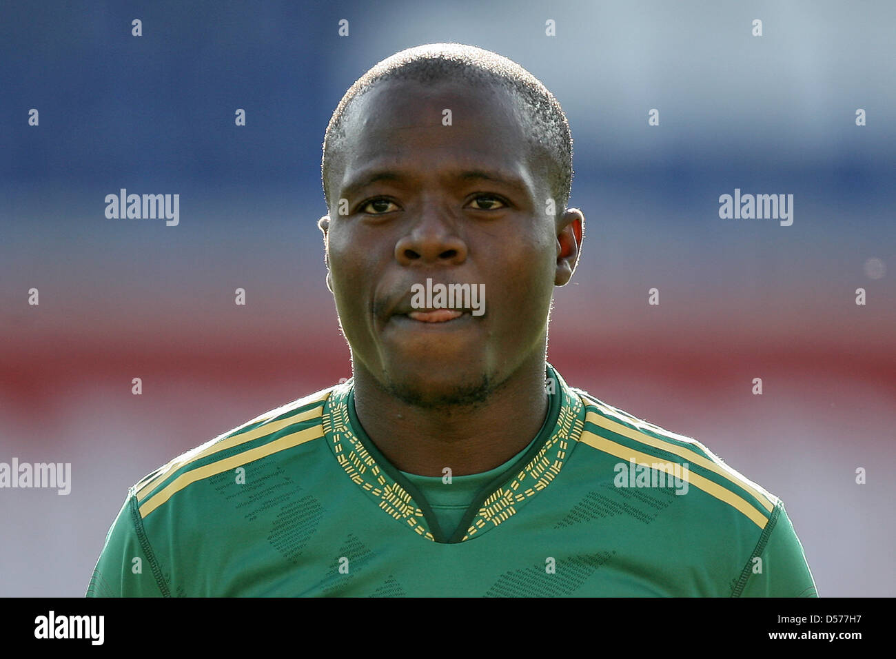 South Africa's Lucas Thwala pictured prior to the friendly match South ...