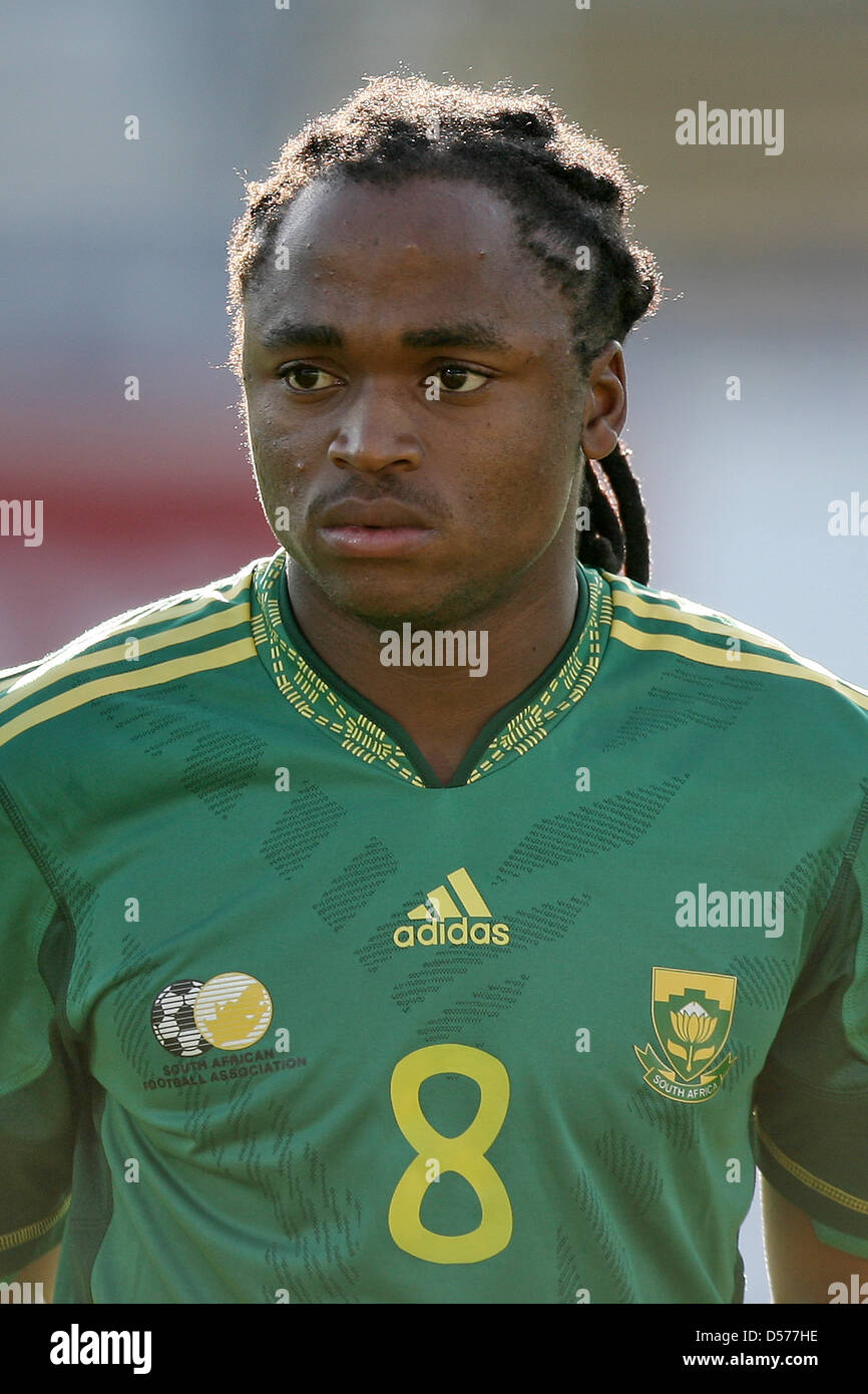 South Africa's Siphiwe Tshabalala pictured prior to the friendly match ...