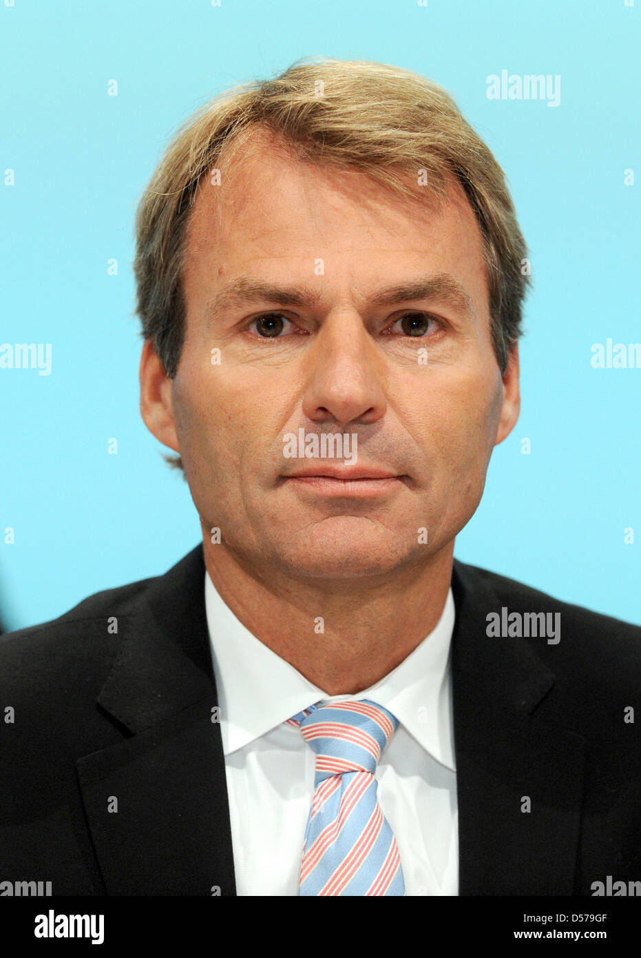 Thomas Blunck, member of the board of Munich RE, pictured at the ...