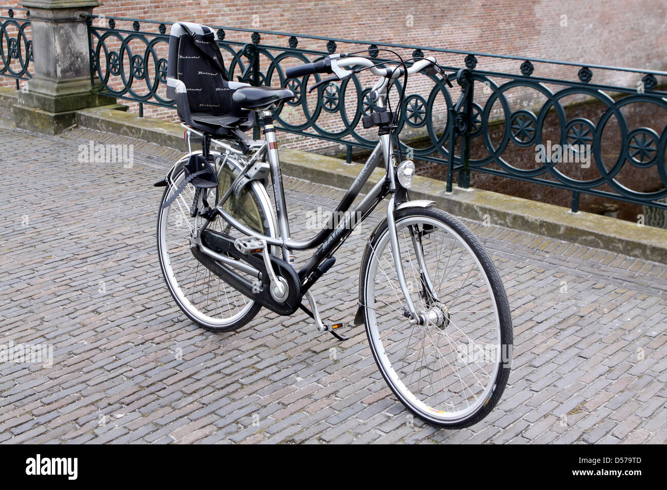 The bike of Dutch Princess Maxima pictured at the 50th anniversary ...