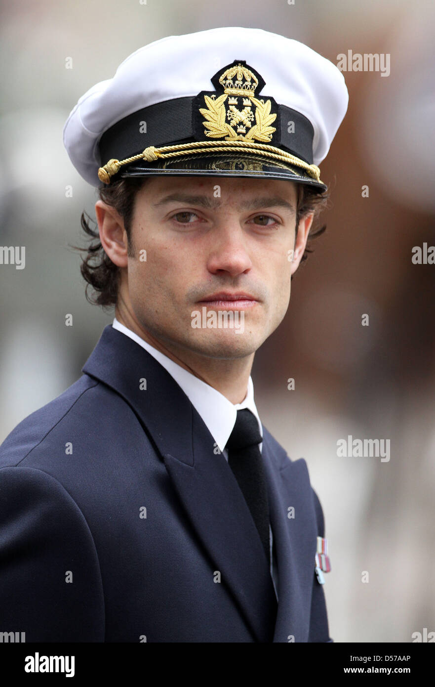 Prince Carl Philip celebrating the 64th birthday of Sweden's king at ...