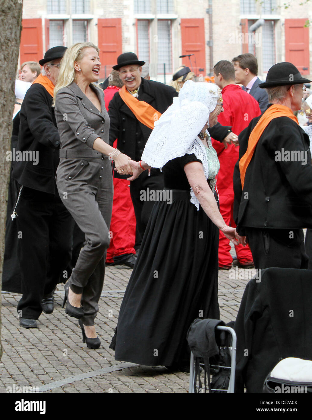 Princess Mabel of the Netherlands attends the celebration of Queensday ...