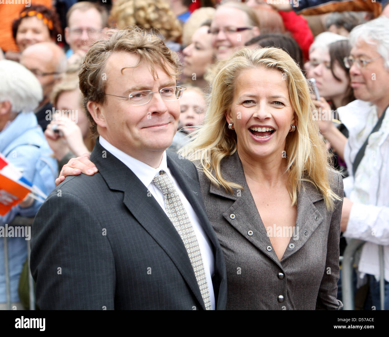 Prince Friso and Princess Mabel of the Netherlands attend the ...