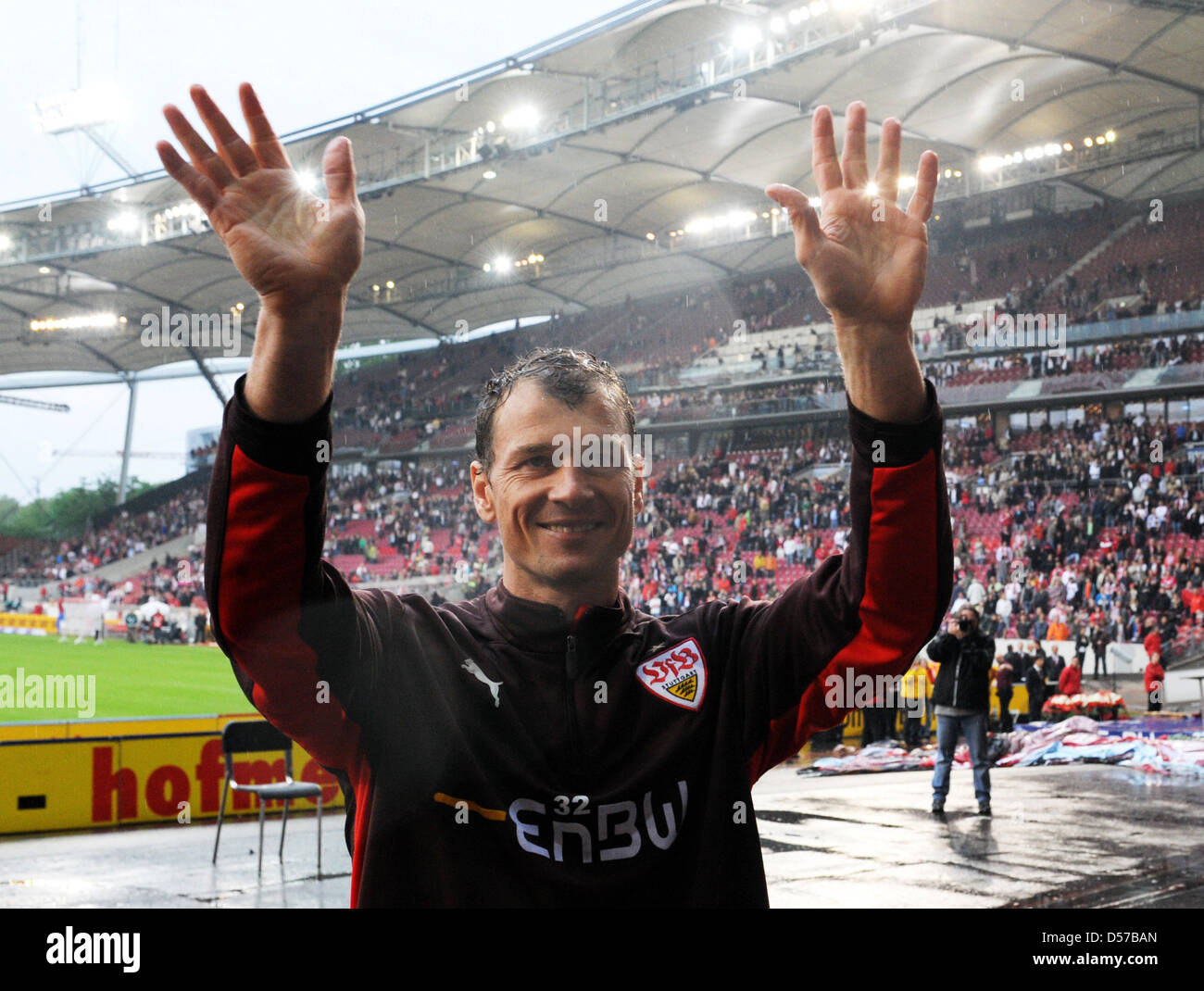 Stuttgart's goalie Jens Lehmann, former Germany national goalkeeper ...