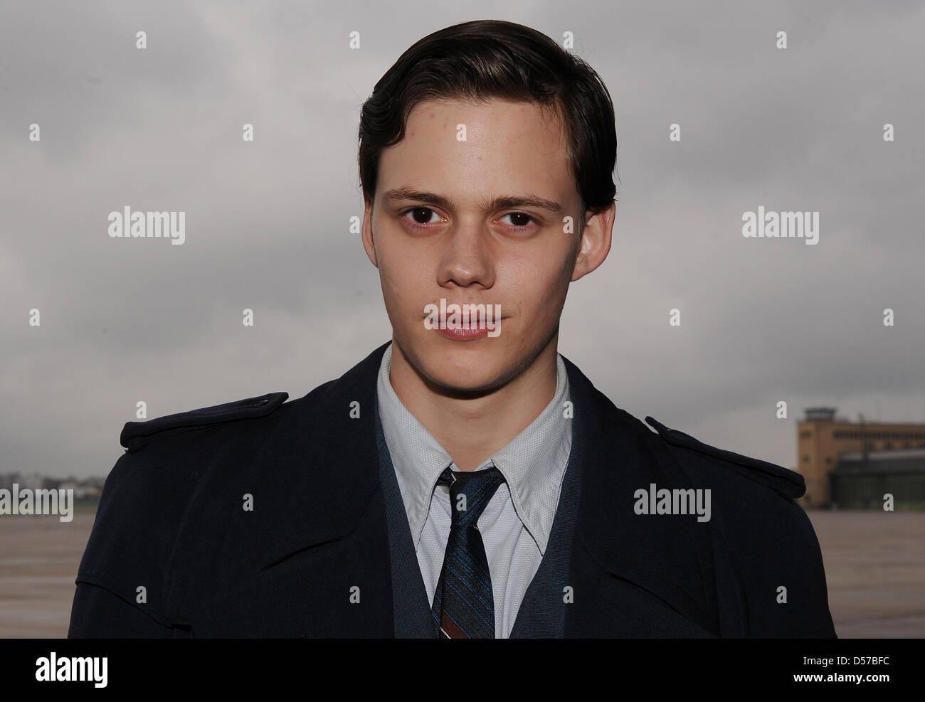 Swedish actor Bill Skarsgardm, playing Simon Larsson, poses during the ...
