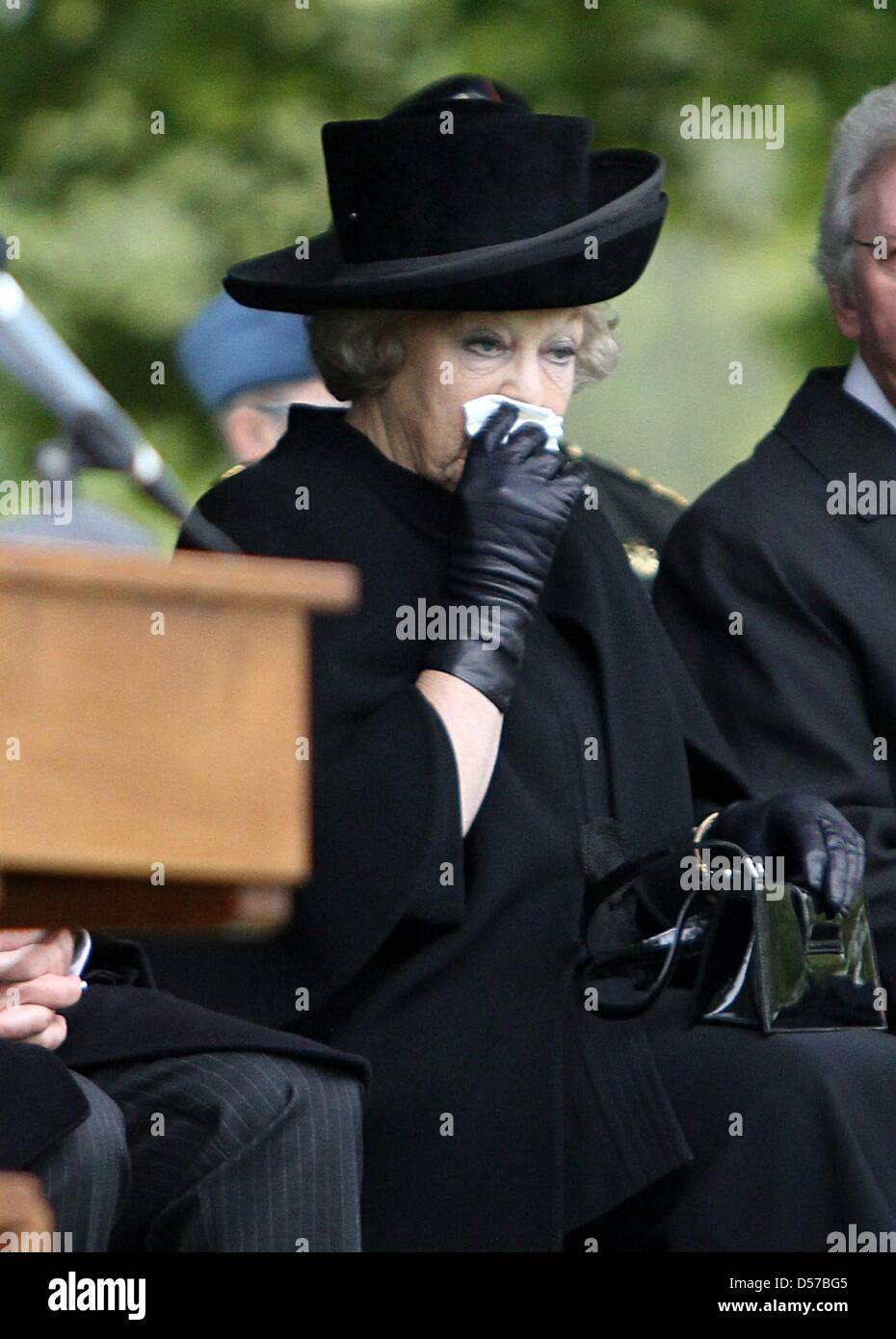 Dutch Queen Beatrix attends the commemoration service for Canadian ...