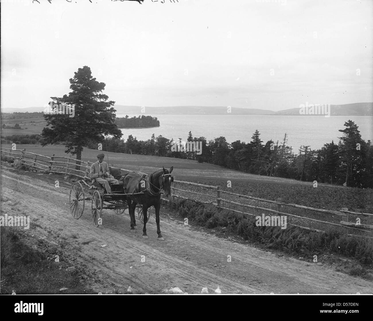 Nova scotia road Black and White Stock Photos & Images - Alamy