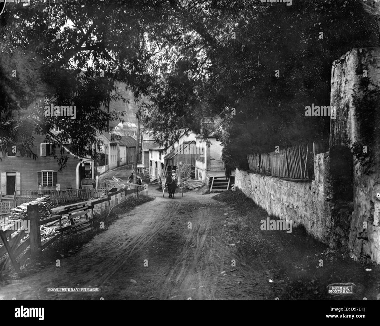 Rural quebec Black and White Stock Photos & Images - Alamy