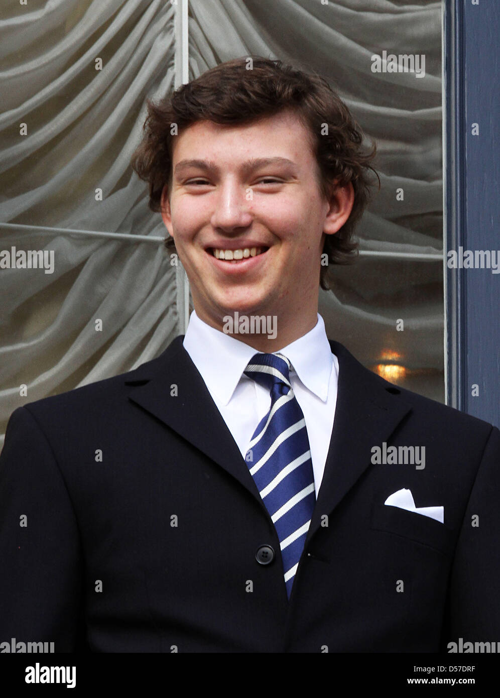 Prince Sebastian of Luxembourg attends the pilgrimage to the statue of ...
