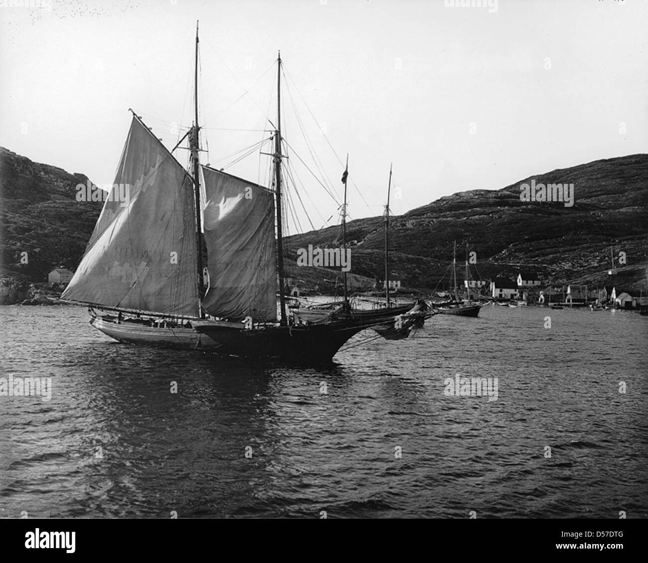 Newfoundland fishery Black and White Stock Photos & Images - Alamy