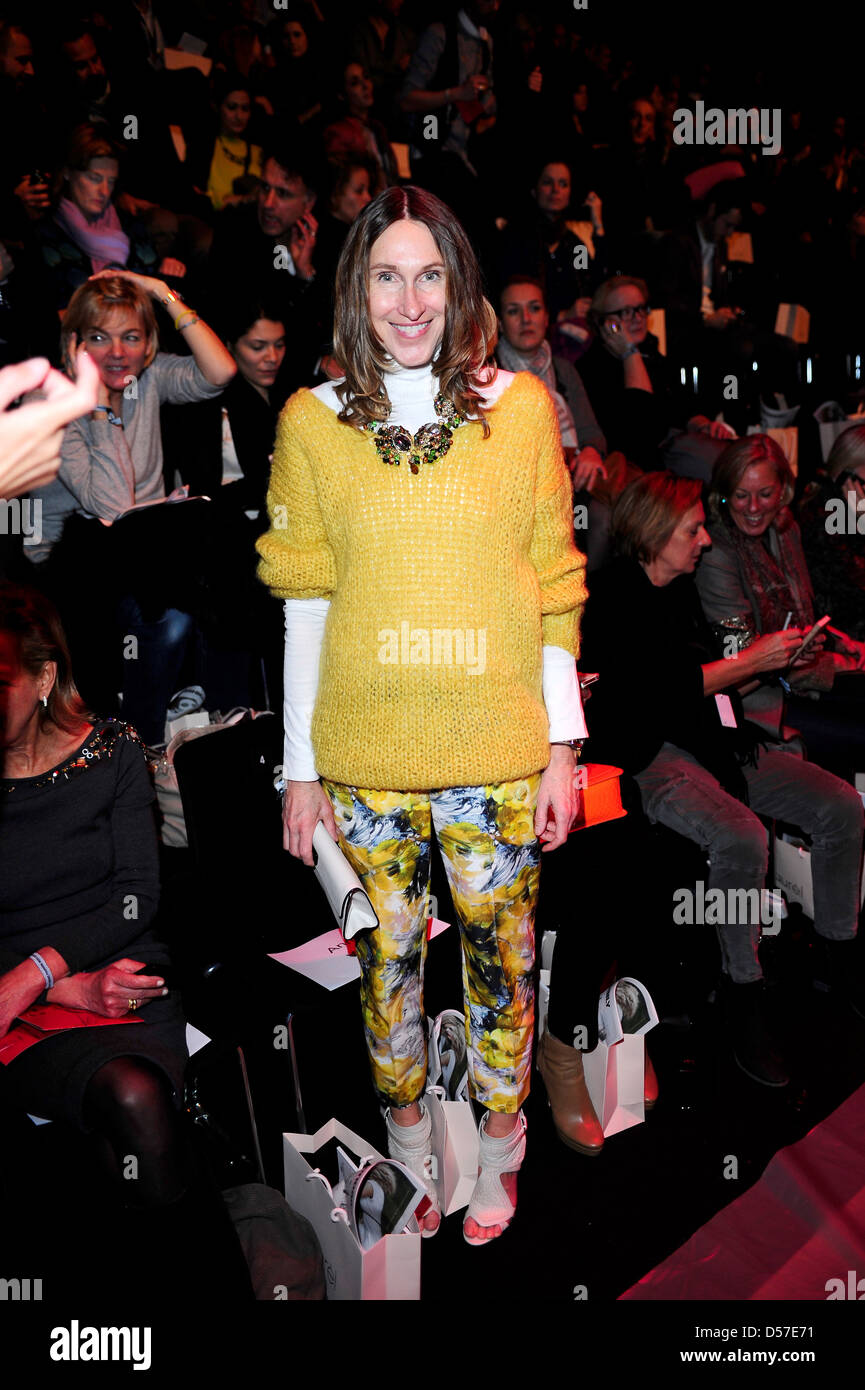 Annette Weber at Mercedes-Benz Fashion Week Berlin Autumn/Winter 2012 ...